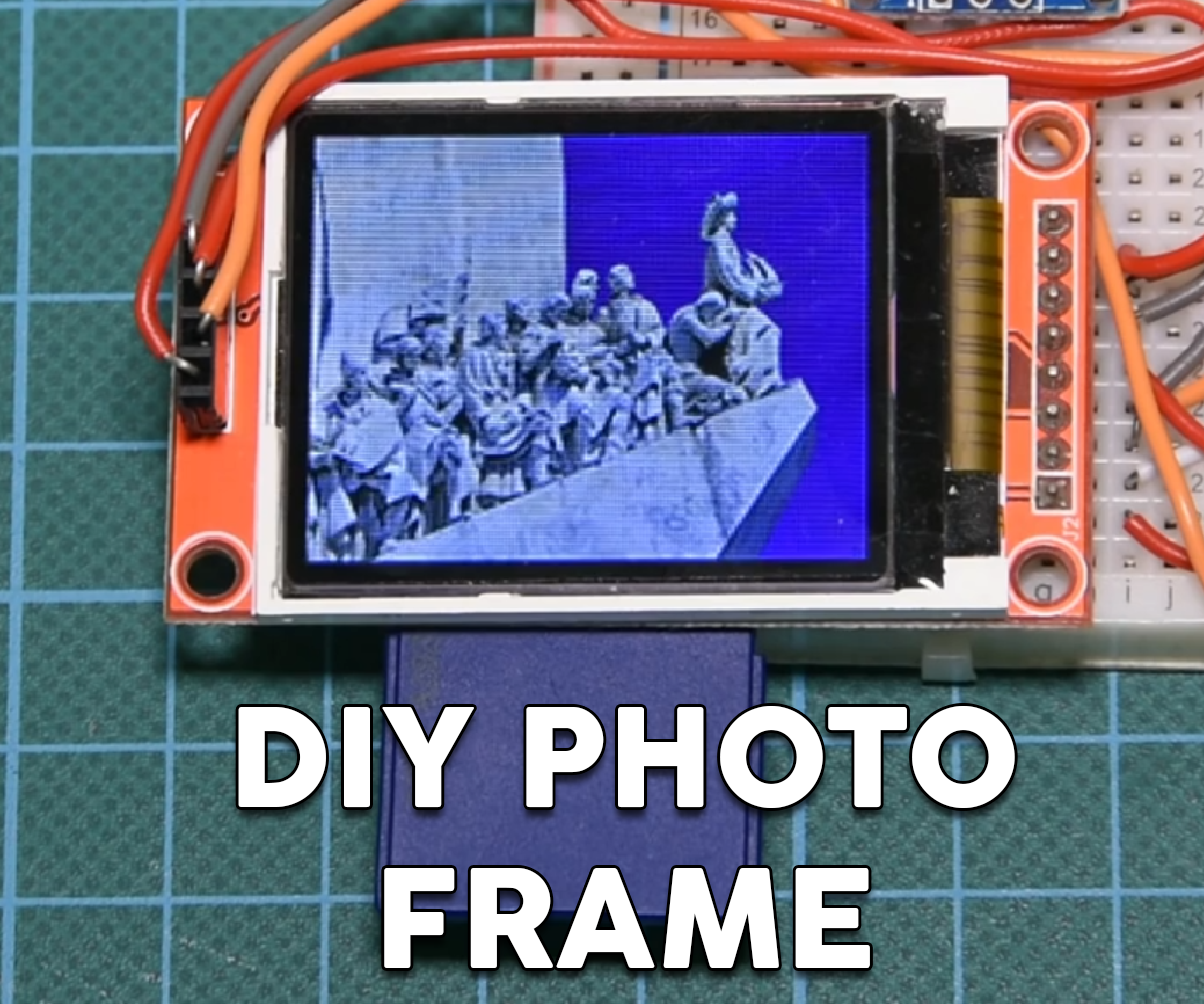 Diy Photo Frame With Arduino 5 Steps Instructables