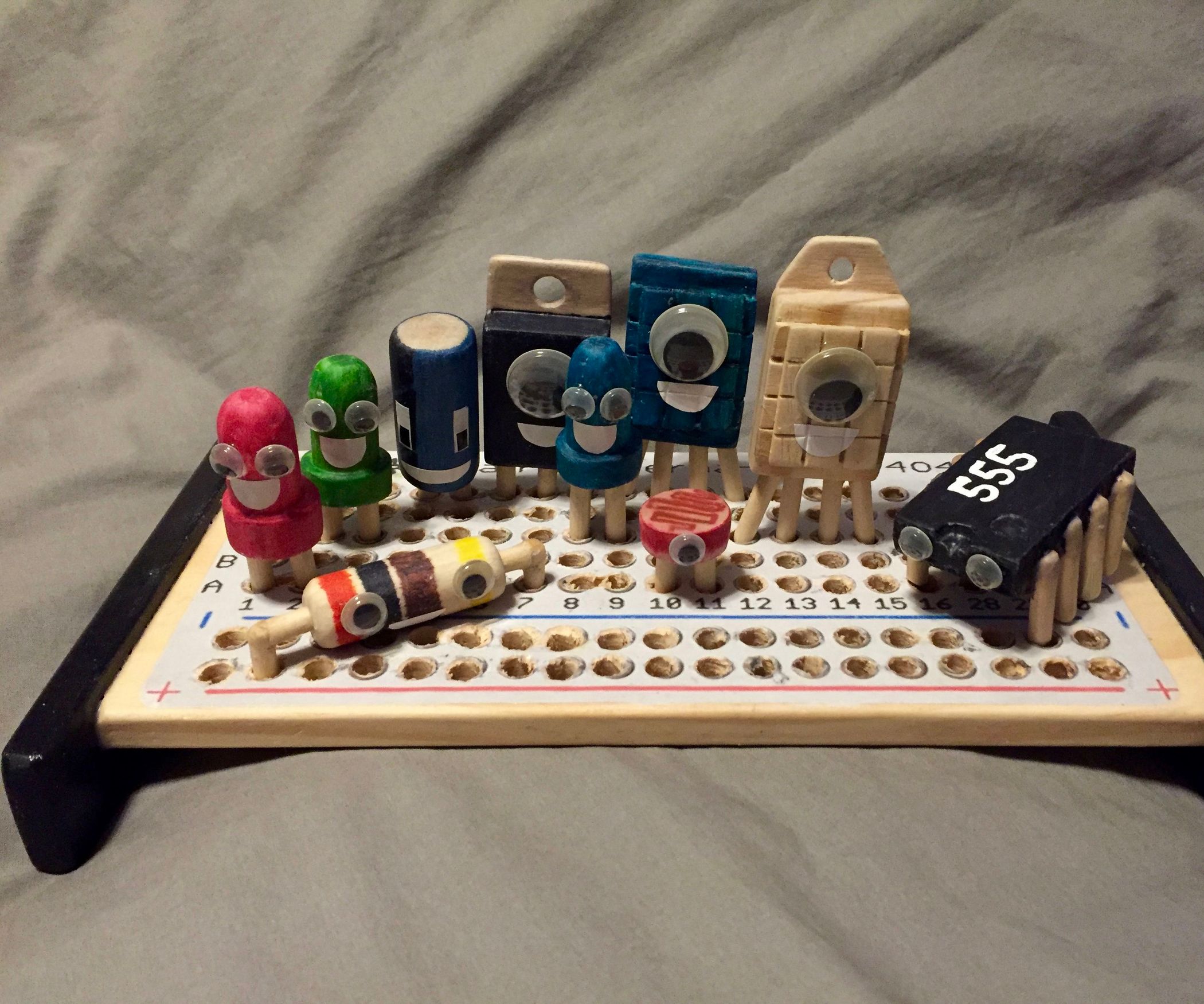 My First Protoboard Electronics Block Toy : 3 Steps (with Pictures ...