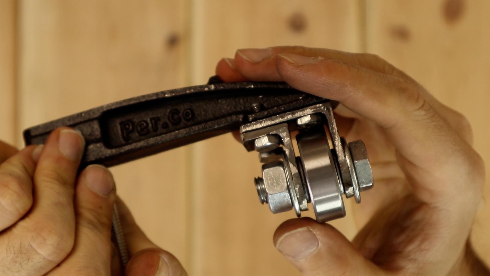 How to Build a Miniature English Wheel : 6 Steps - Instructables