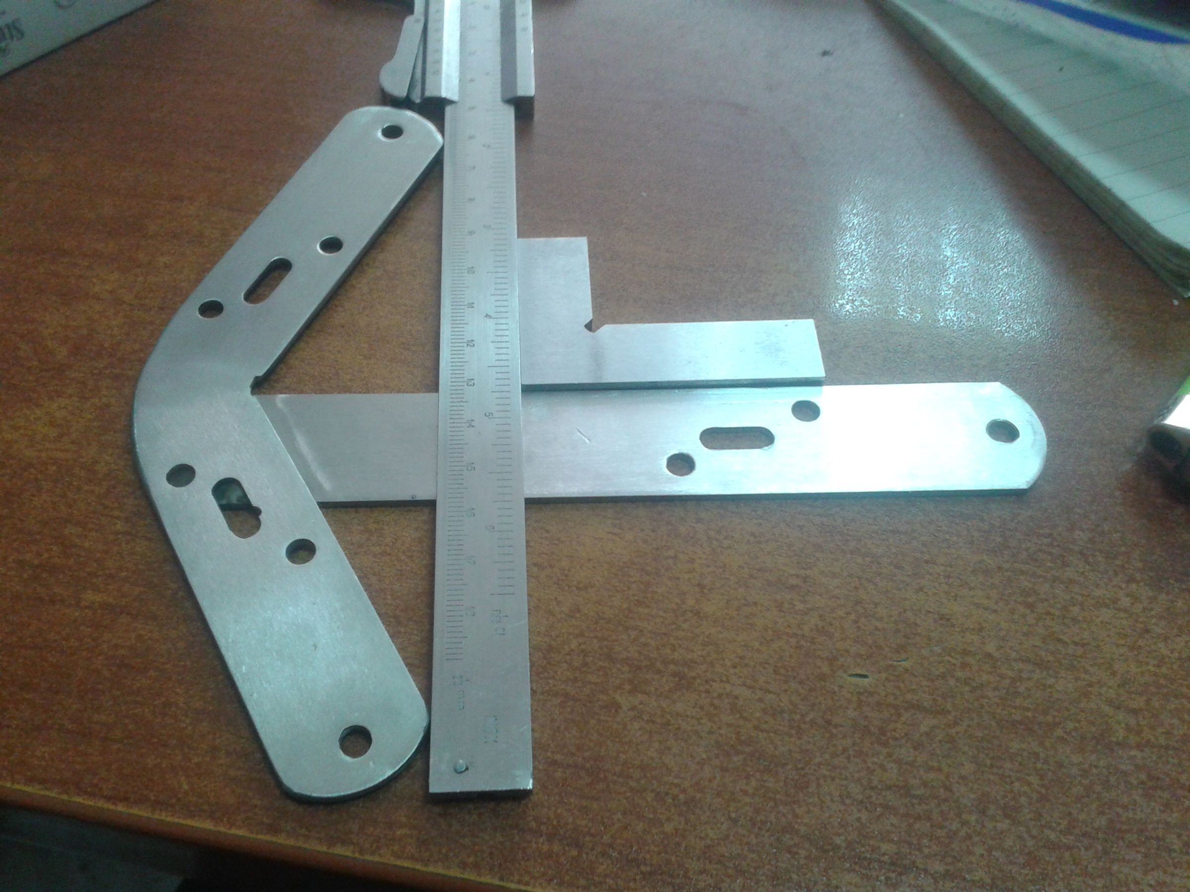 DIY Circle Center Finder Tool, Stainless Steel Made : 4 Steps (with ...