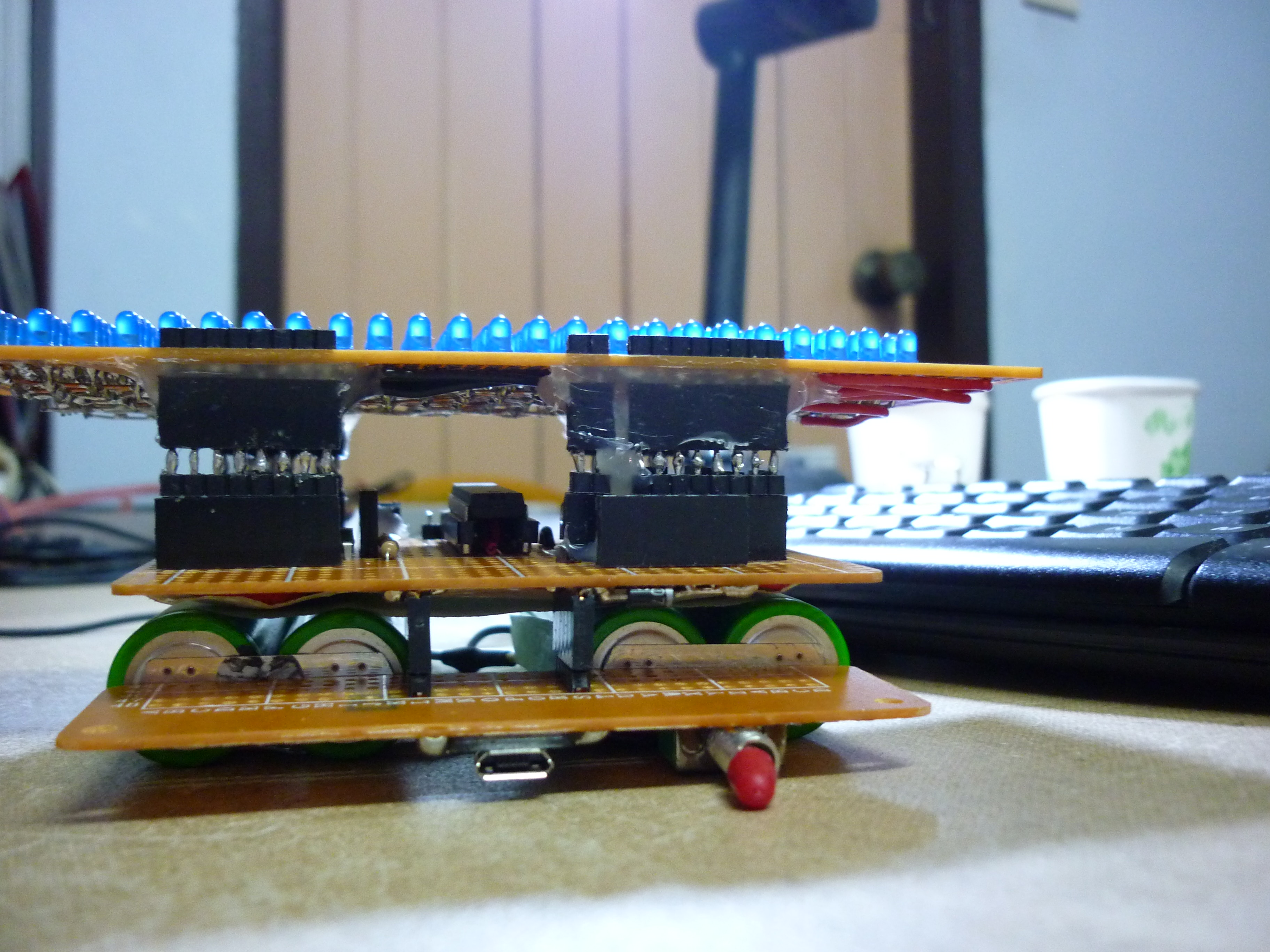 24 X 10 LED Matrix (Arduino Based) : 9 Steps - Instructables