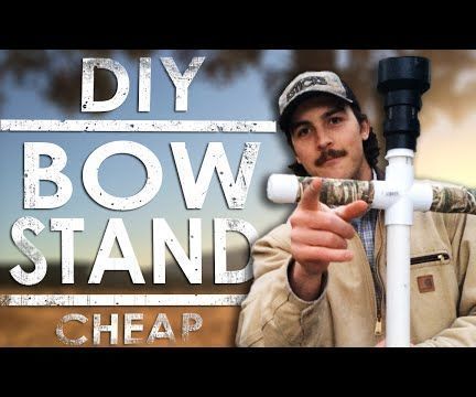 DIY PVC Bow Stand - Cheap and Easy - Instructables