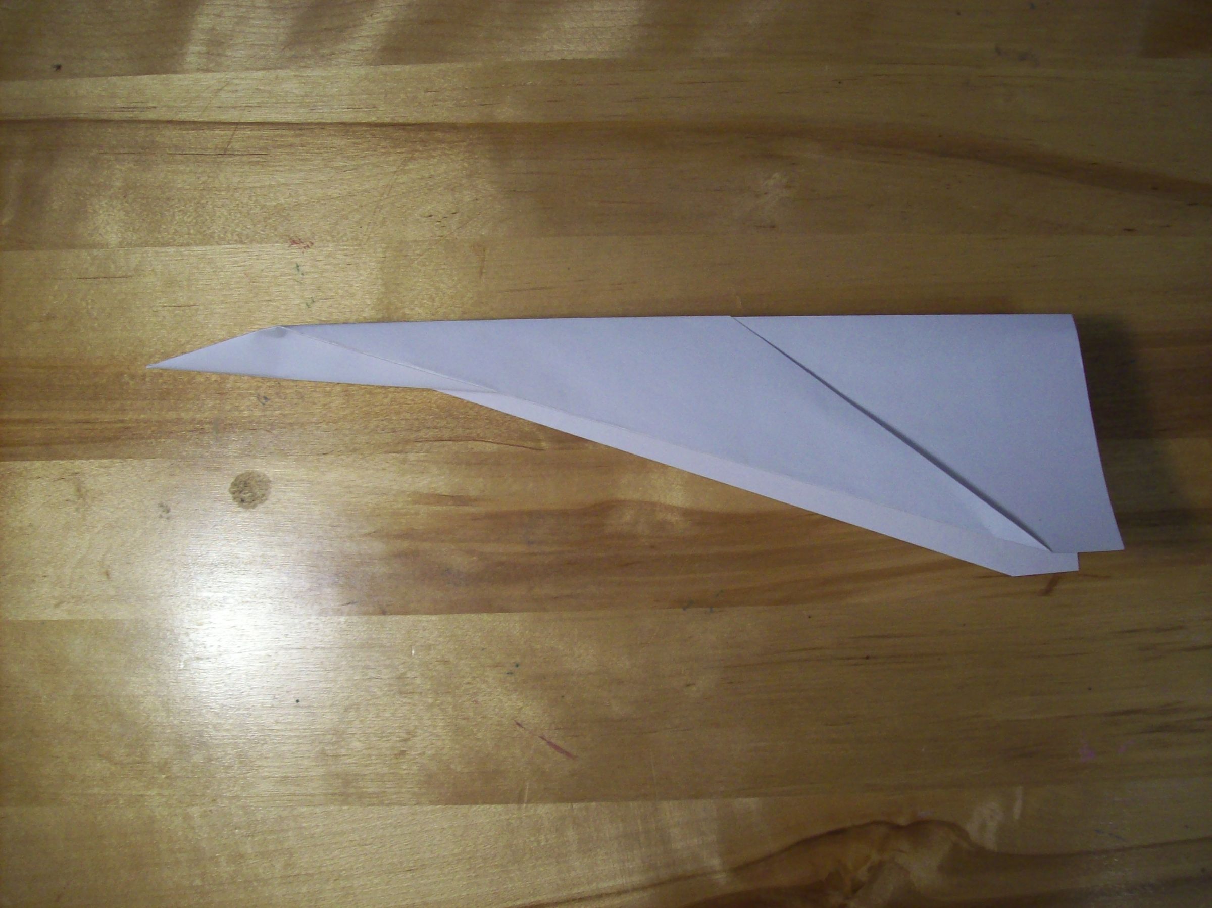 The 1st TRULEY Aerodynamic Paper Airplane : 3 Steps - Instructables