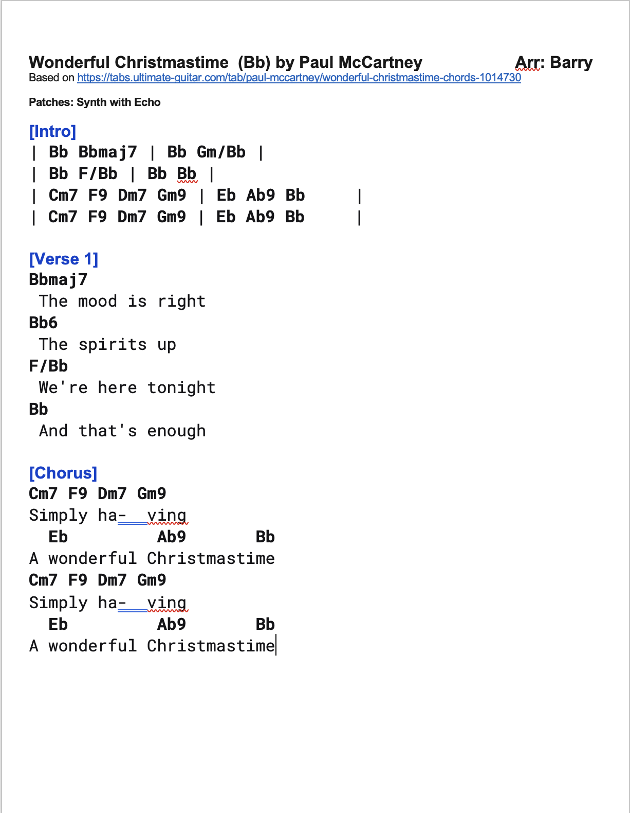 How to Create and Transpose Chord Charts With MS Word : 6 Steps - Instructables