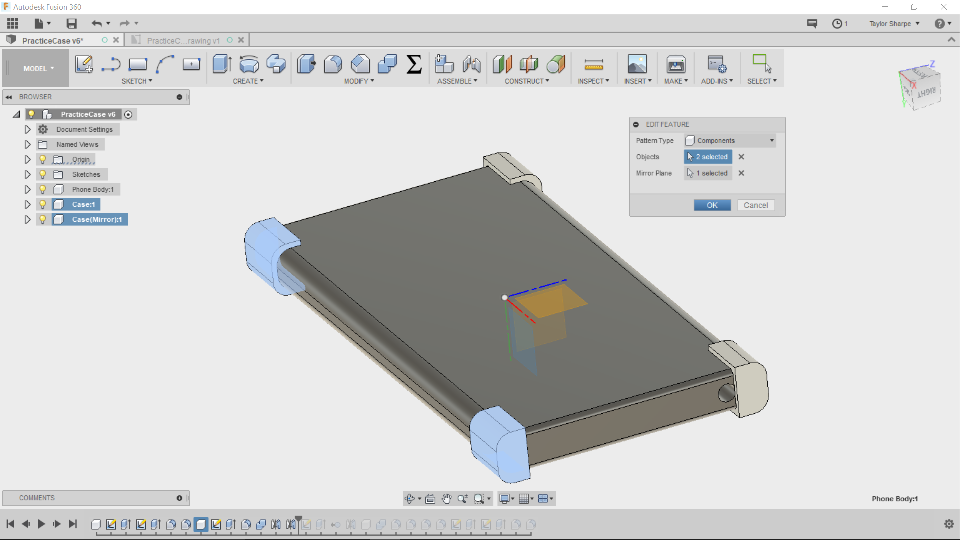Minimalist Phone Case - Fusion 360 & 3D Printing : 15 Steps (with ...