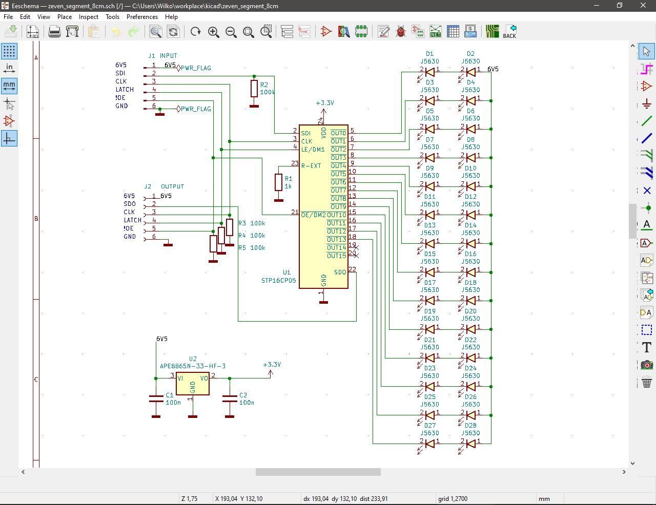 Big Seven Segment Display : 16 Steps (with Pictures) - Instructables