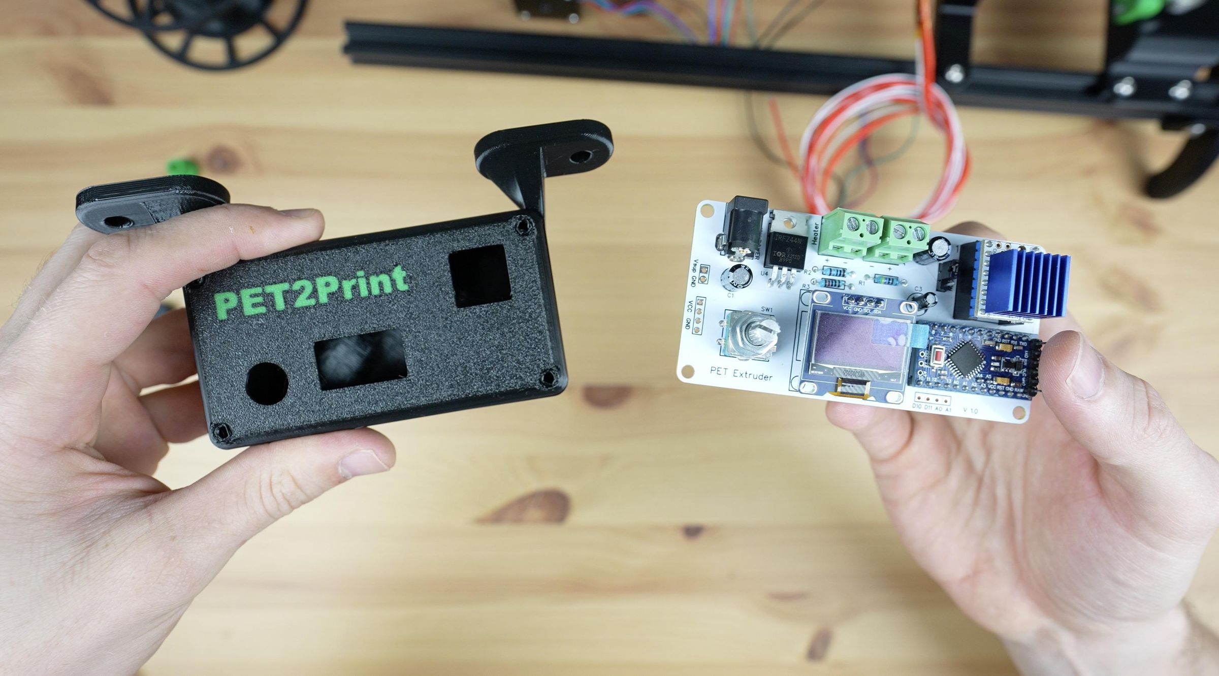 Turn PET Bottles Into 3D Printer Filament : 7 Steps (with Pictures ...
