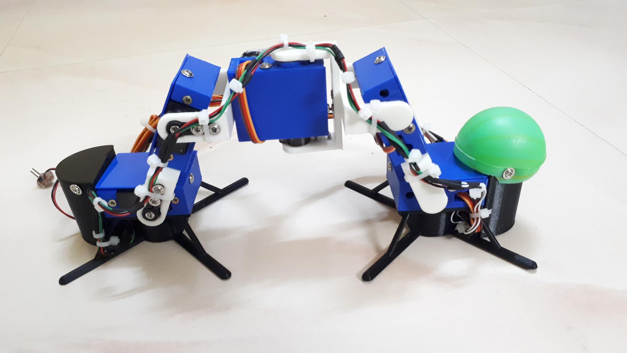 Inchworm Robot - Modular, Move Allsides With BT App : 22 Steps (with ...