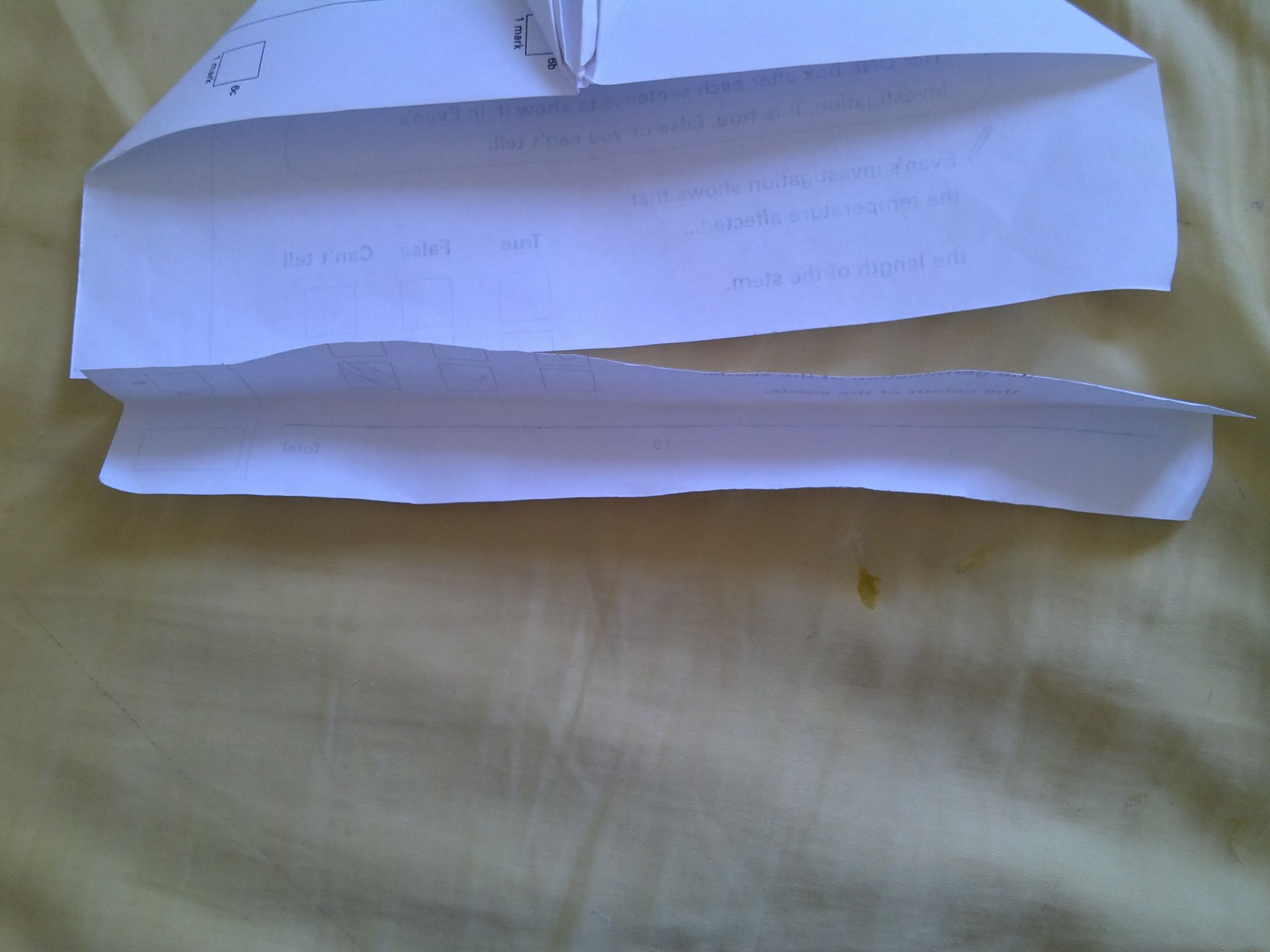 Dc3 Paper Airplane Instructions