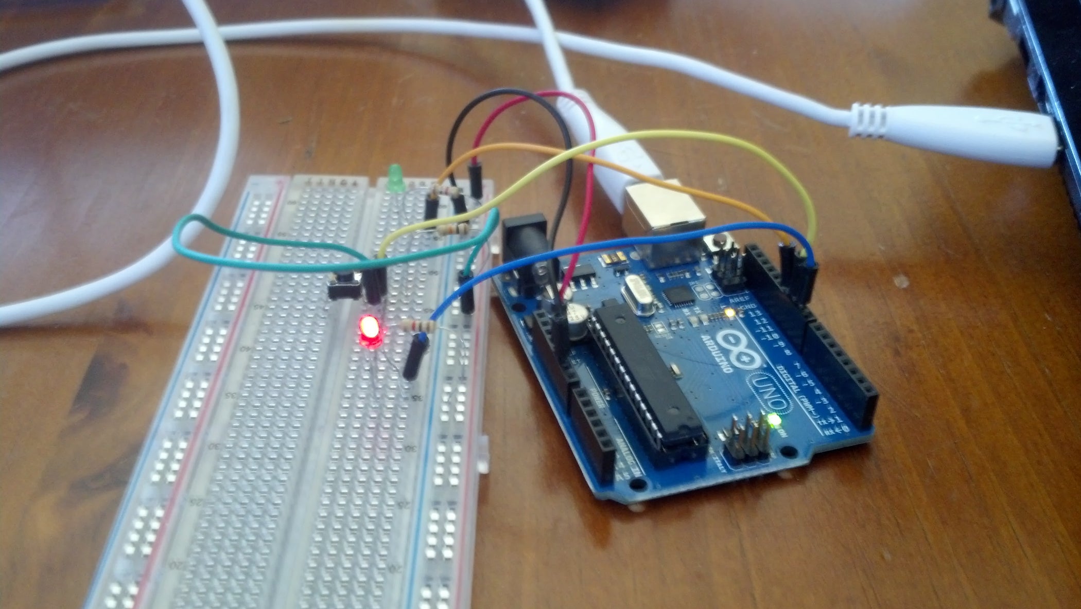 Basic Arduino Beginning Circuit : 4 Steps - Instructables Basic Arduino Beginning Circuit : 4 Steps - Instructables