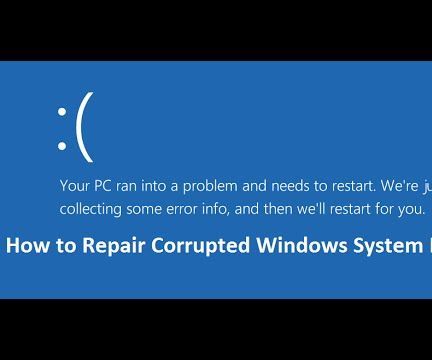 How to Repair Corrupted Windows 10 System Files - Instructables