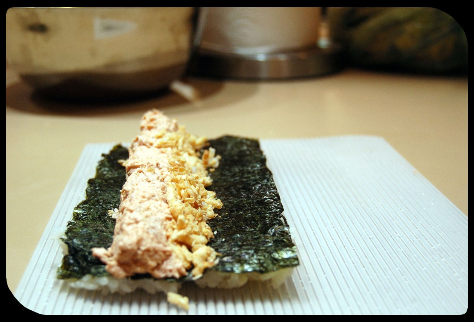 Inside Out Spicy Tuna Rolls : 3 Steps (with Pictures) - Instructables
