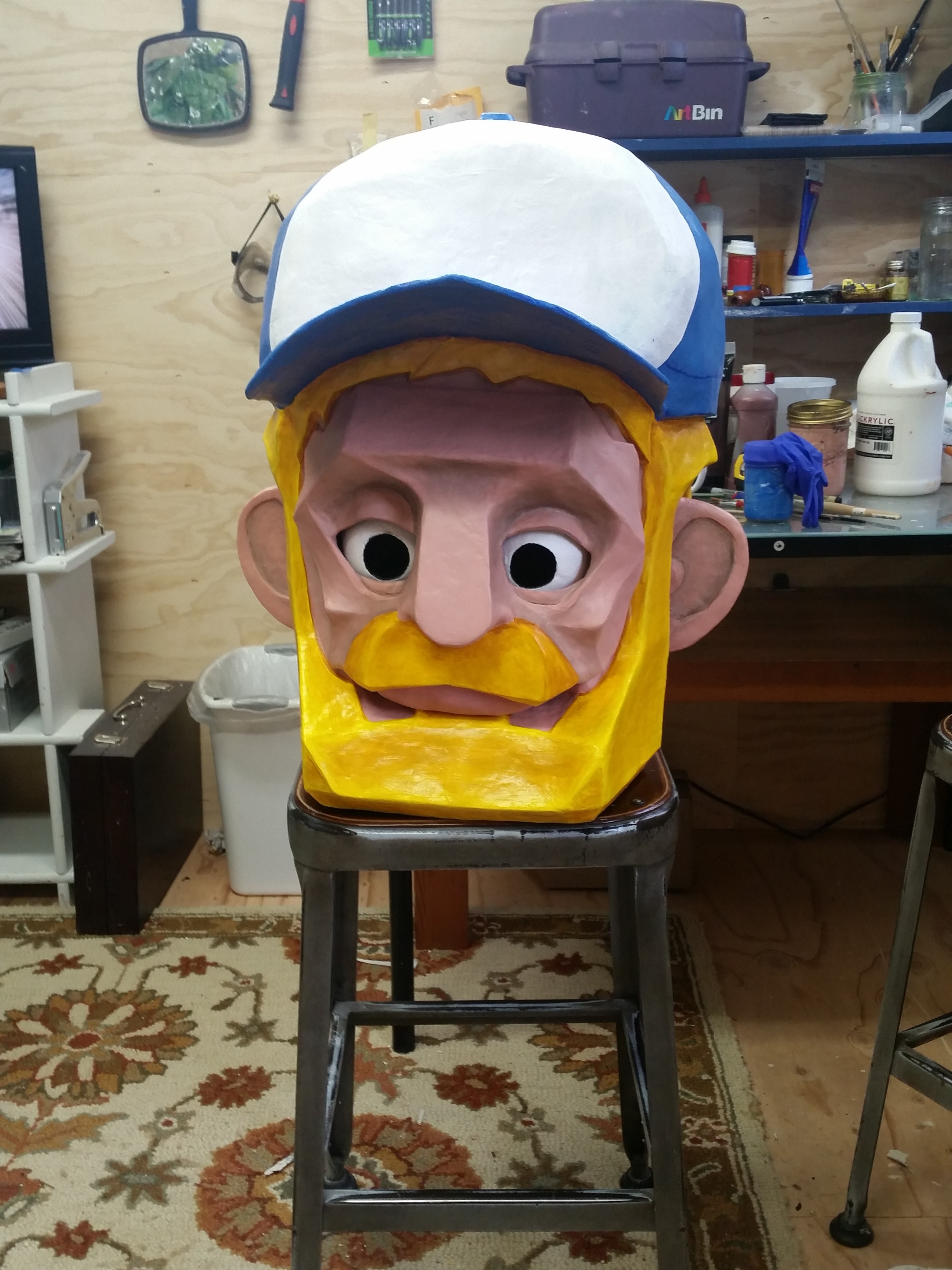 Robot Redneck Mask : 10 Steps (with Pictures) - Instructables