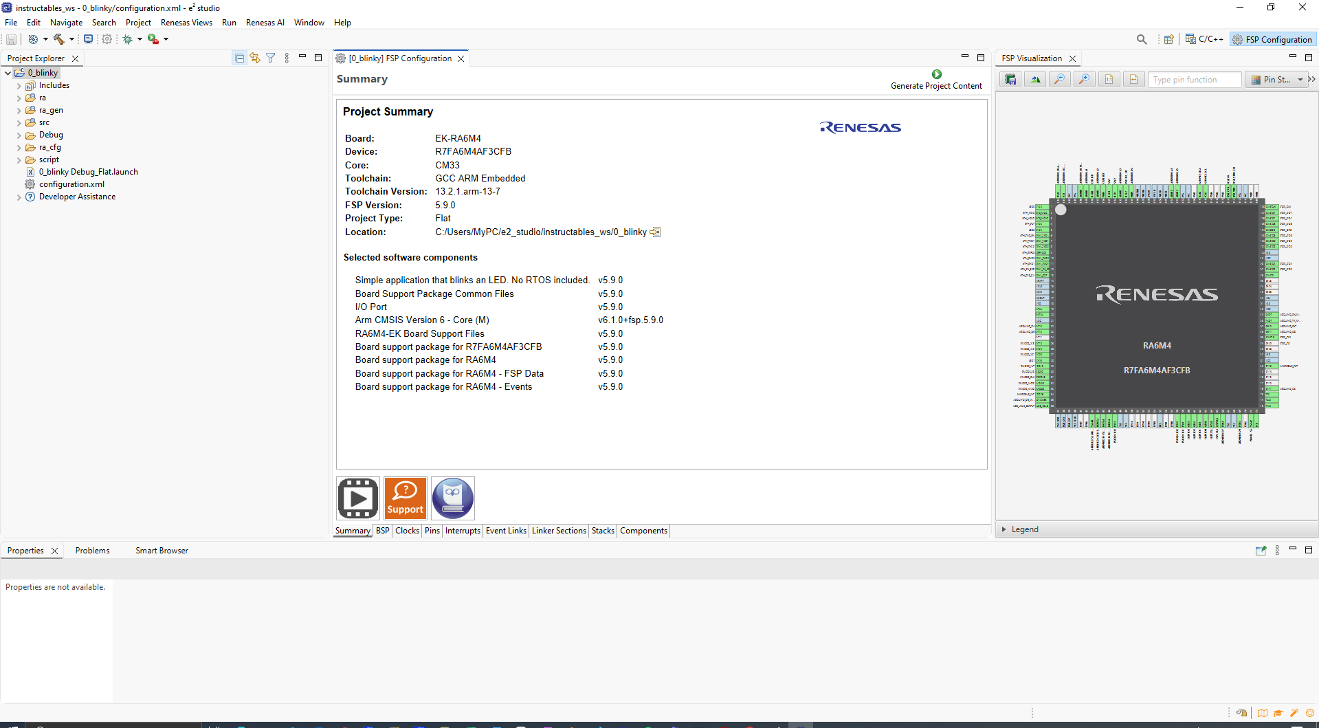 Getting Started With Renesas RA Family/FSP - Part 0 Blinky Project : 14 ...