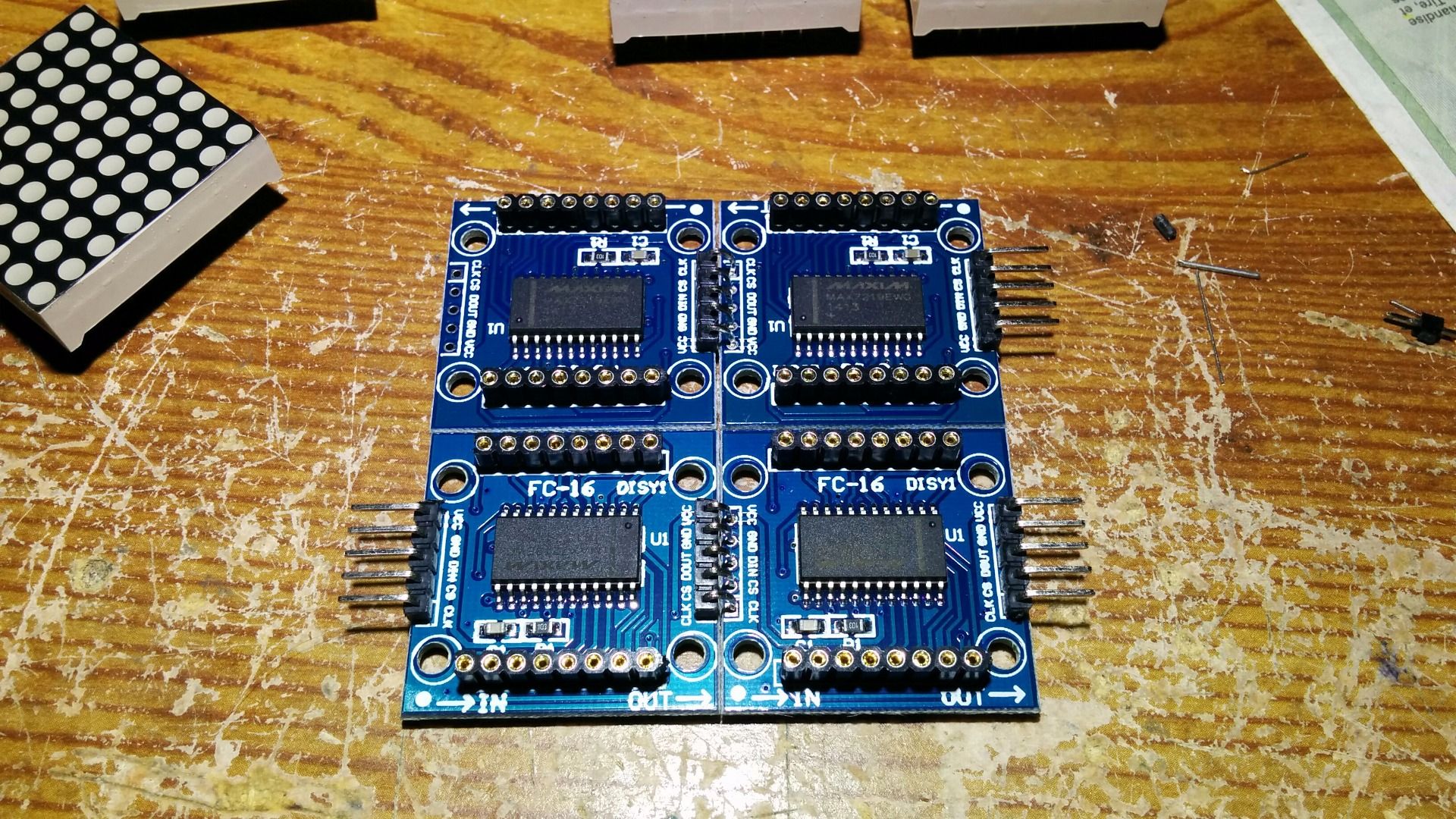 LED Matrix Game of Life 16x16 : 6 Steps (with Pictures) - Instructables