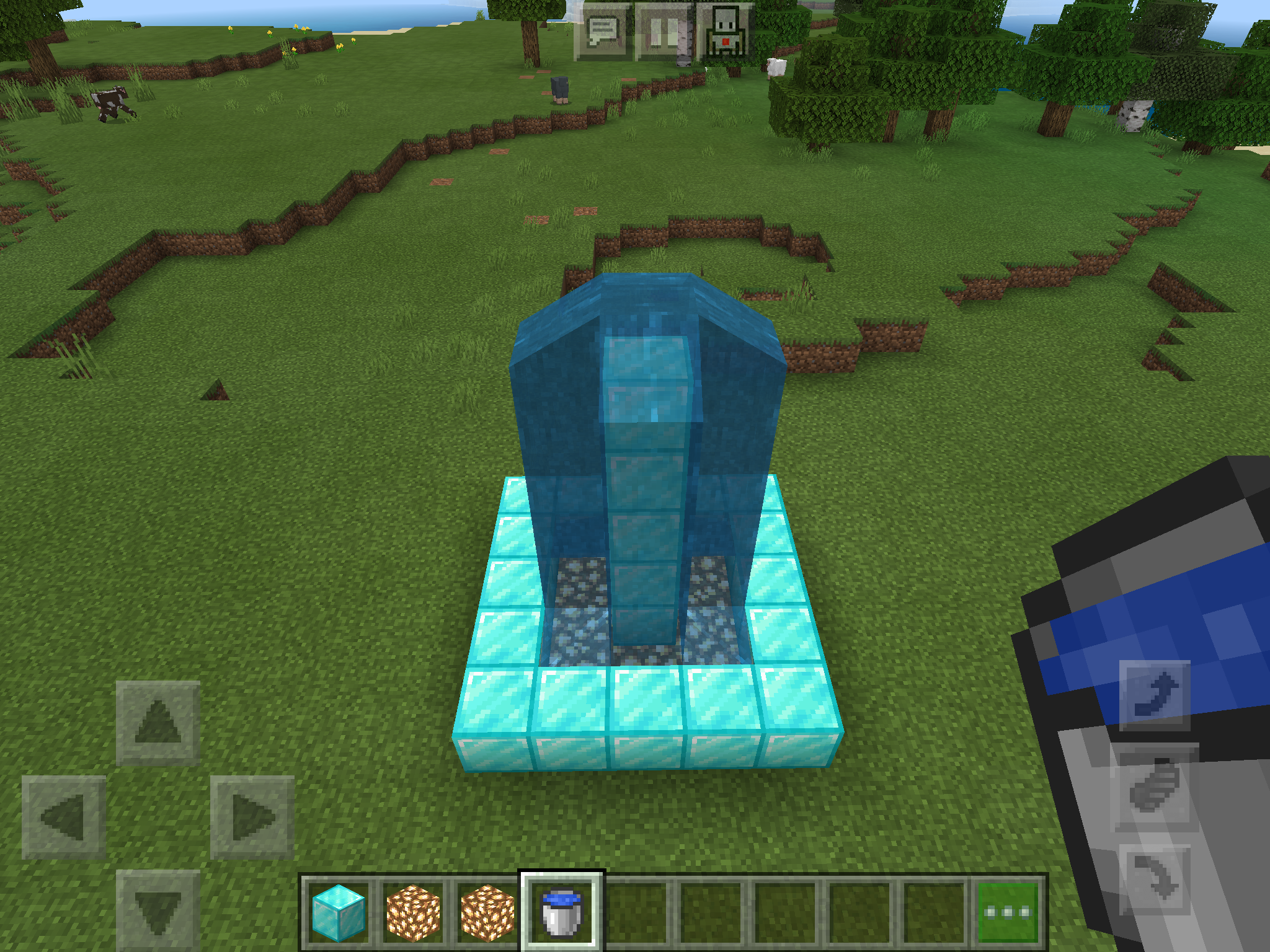 How to Make a Fountain in Minecraft : 7 Steps - Instructables
