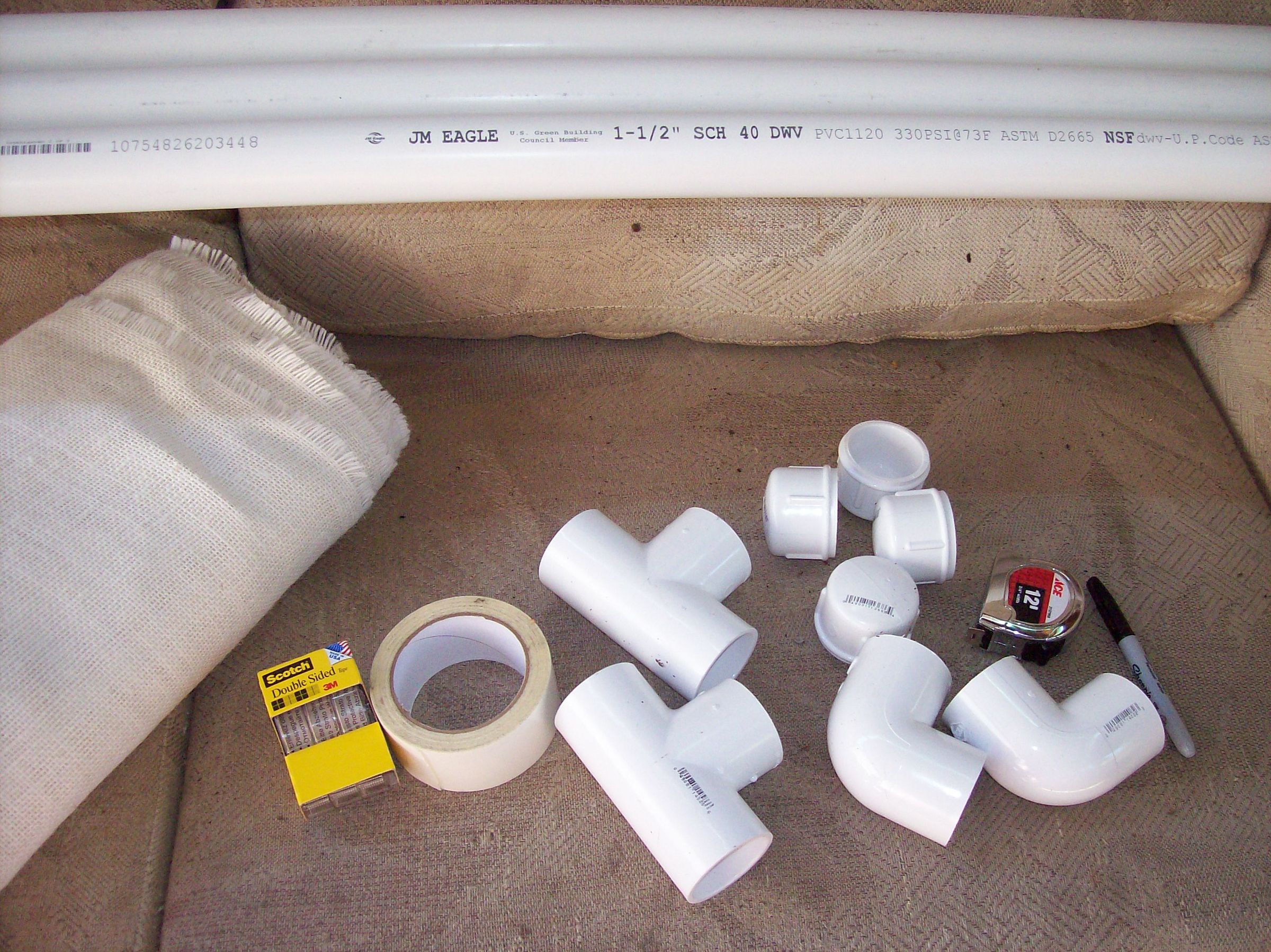 PVC Room Divider (Cheap and Easy!) : 7 Steps (with Pictures ...