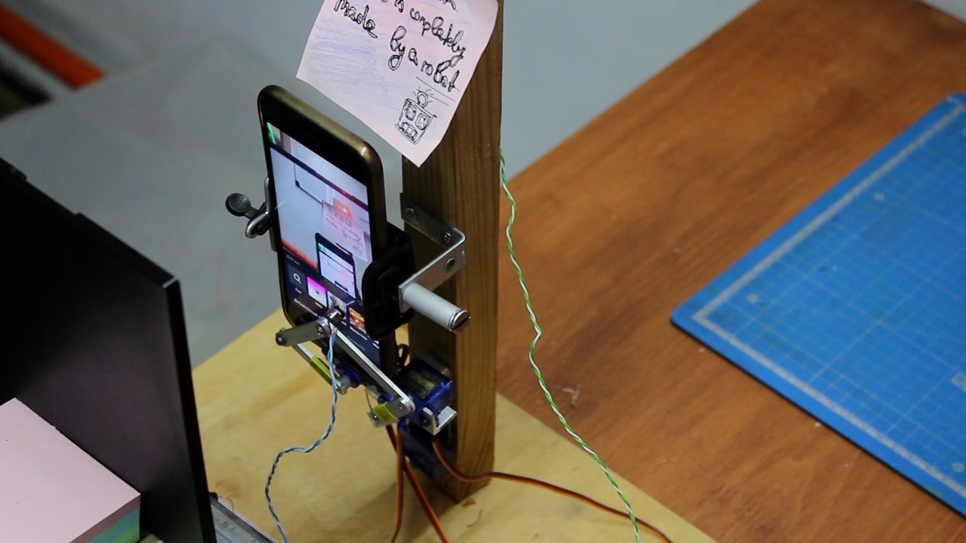 A Robot That Shoots Videos in Tik-Tok : 8 Steps (with Pictures ...