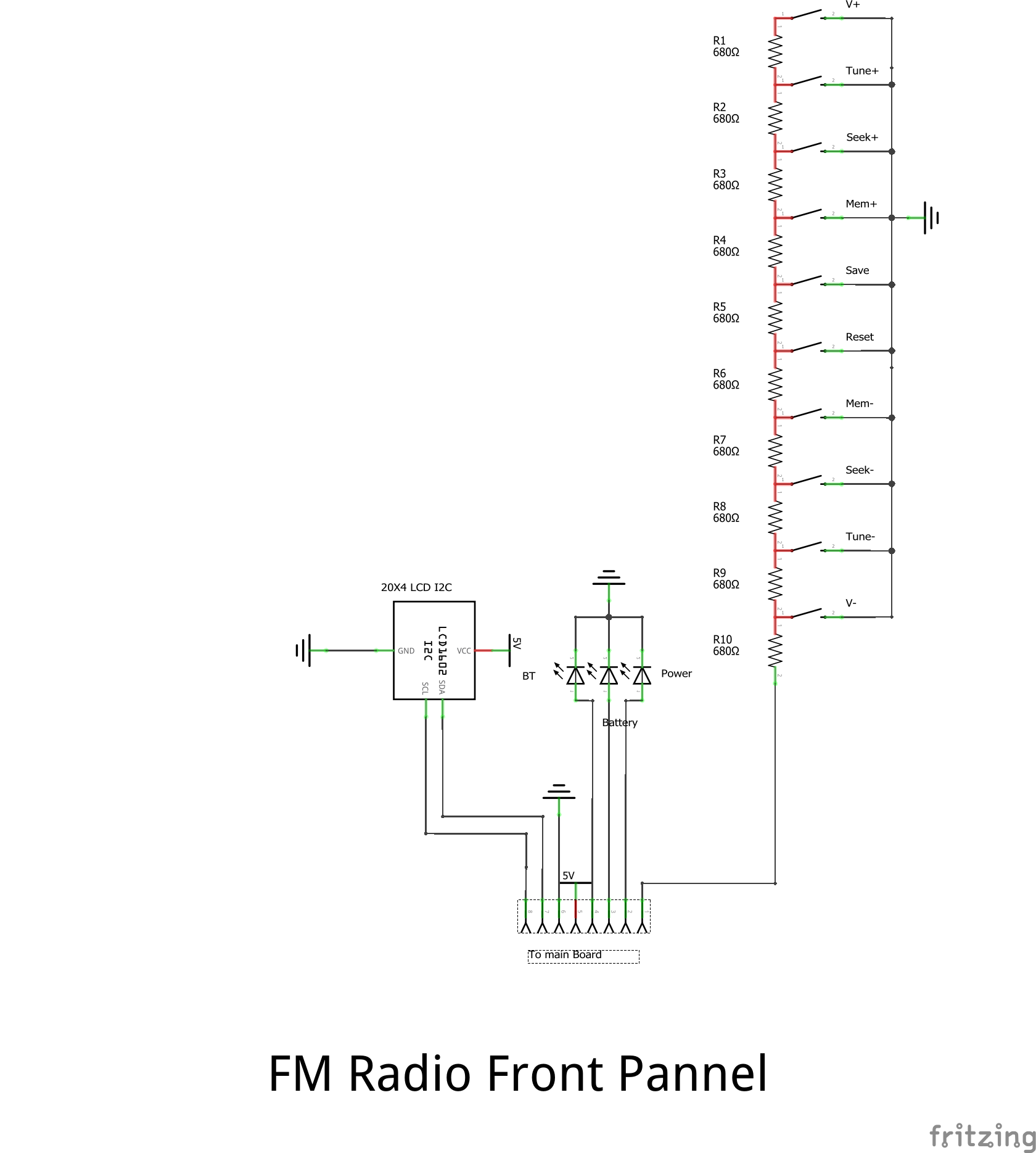 FM Radio With RDS (Radio Text) , BT Control and Charging Base : 5 Steps ...