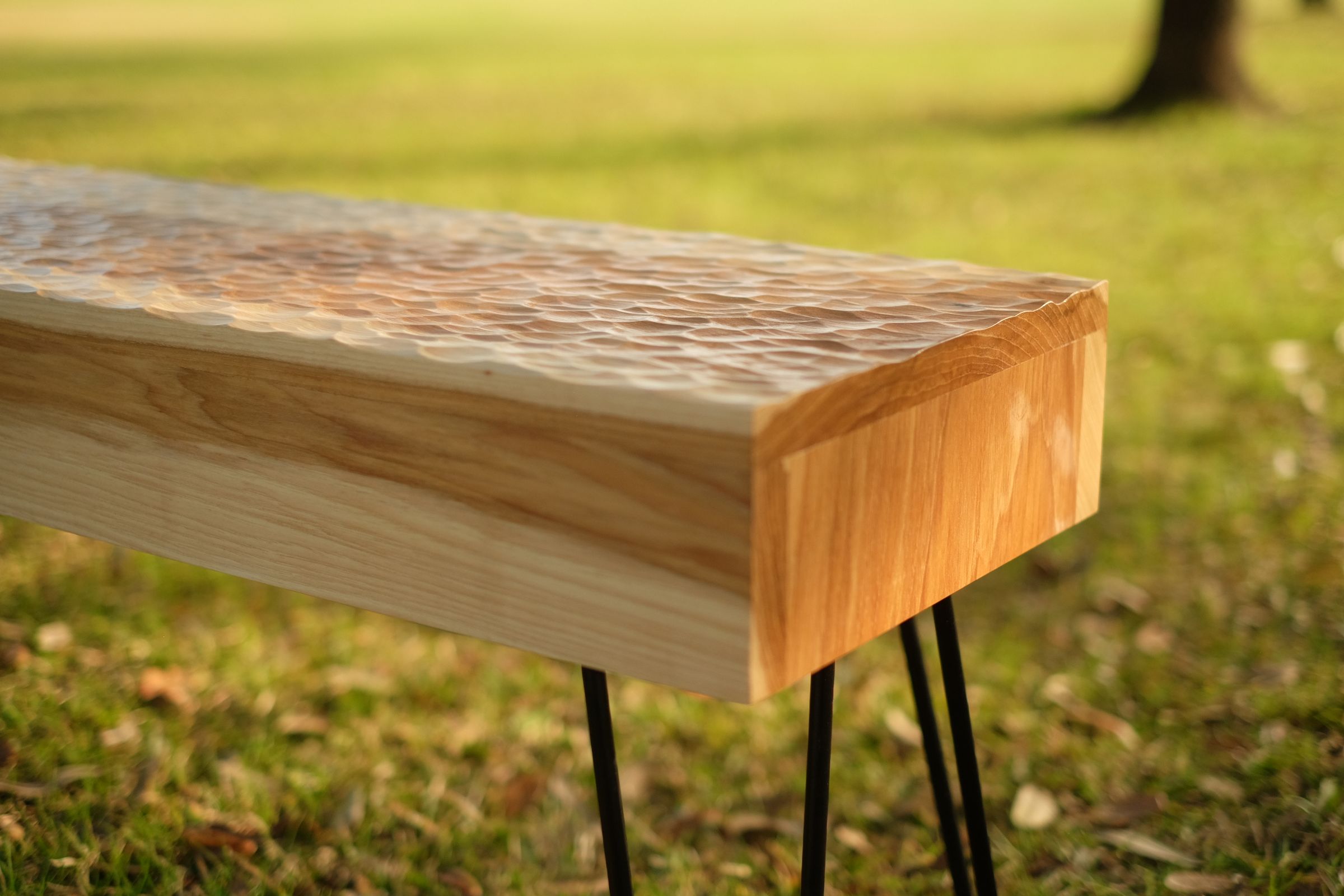 Power Carved Ripple Bench : 8 Steps (with Pictures) - Instructables