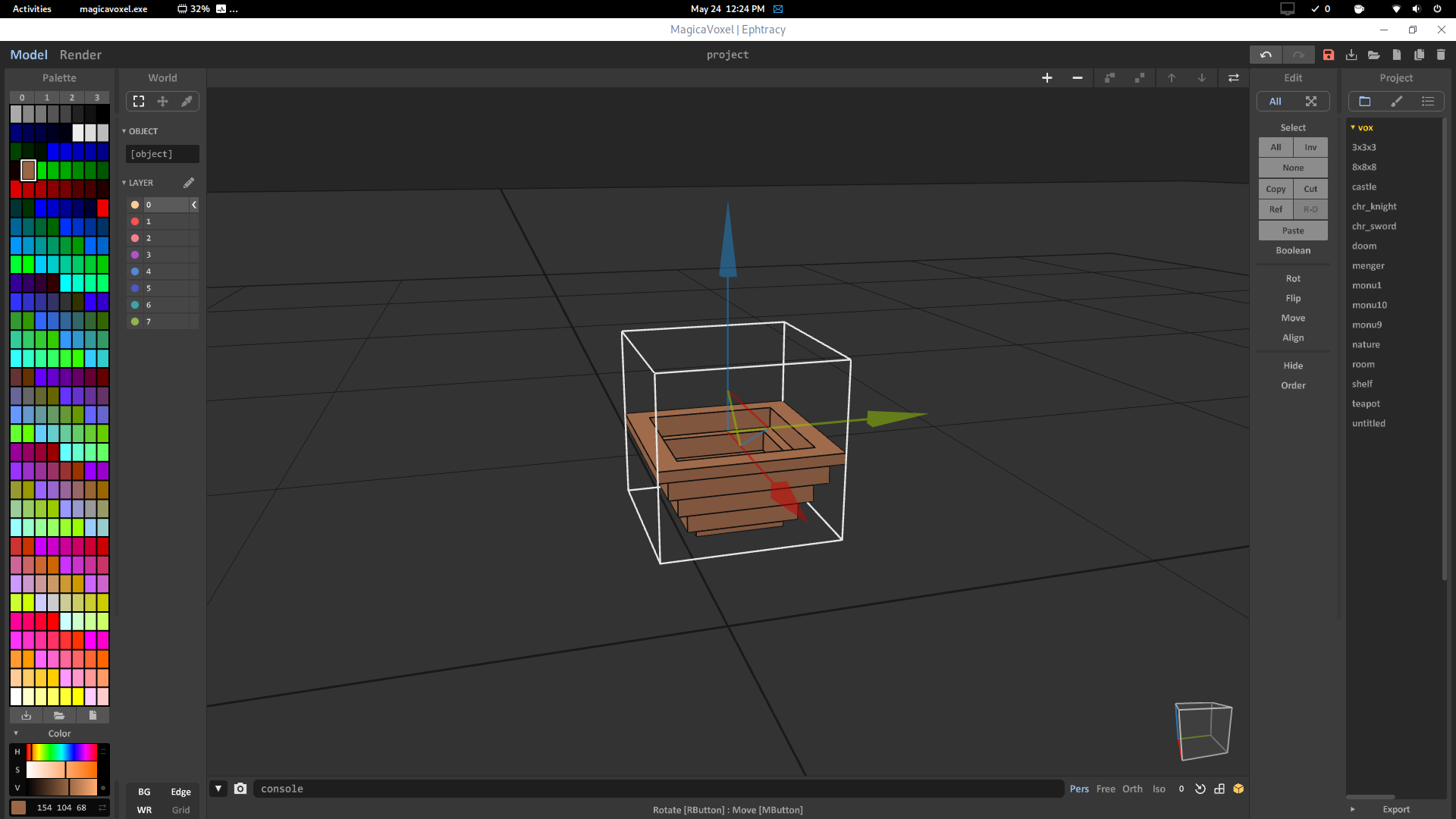Making and Printing 8bit Models Using MagicaVoxel : 11 Steps ...