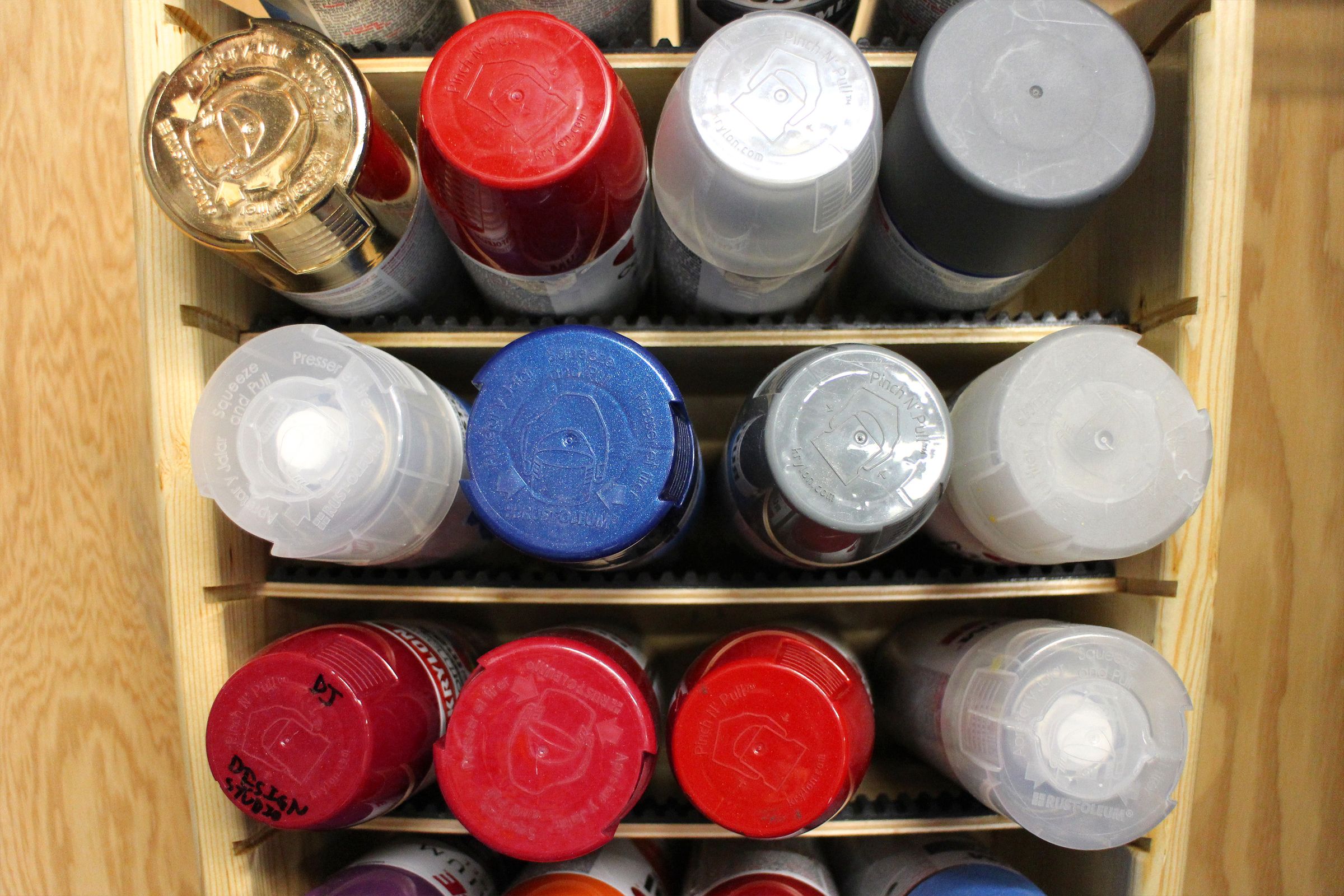 Spray Can Rack : 12 Steps (with Pictures) - Instructables