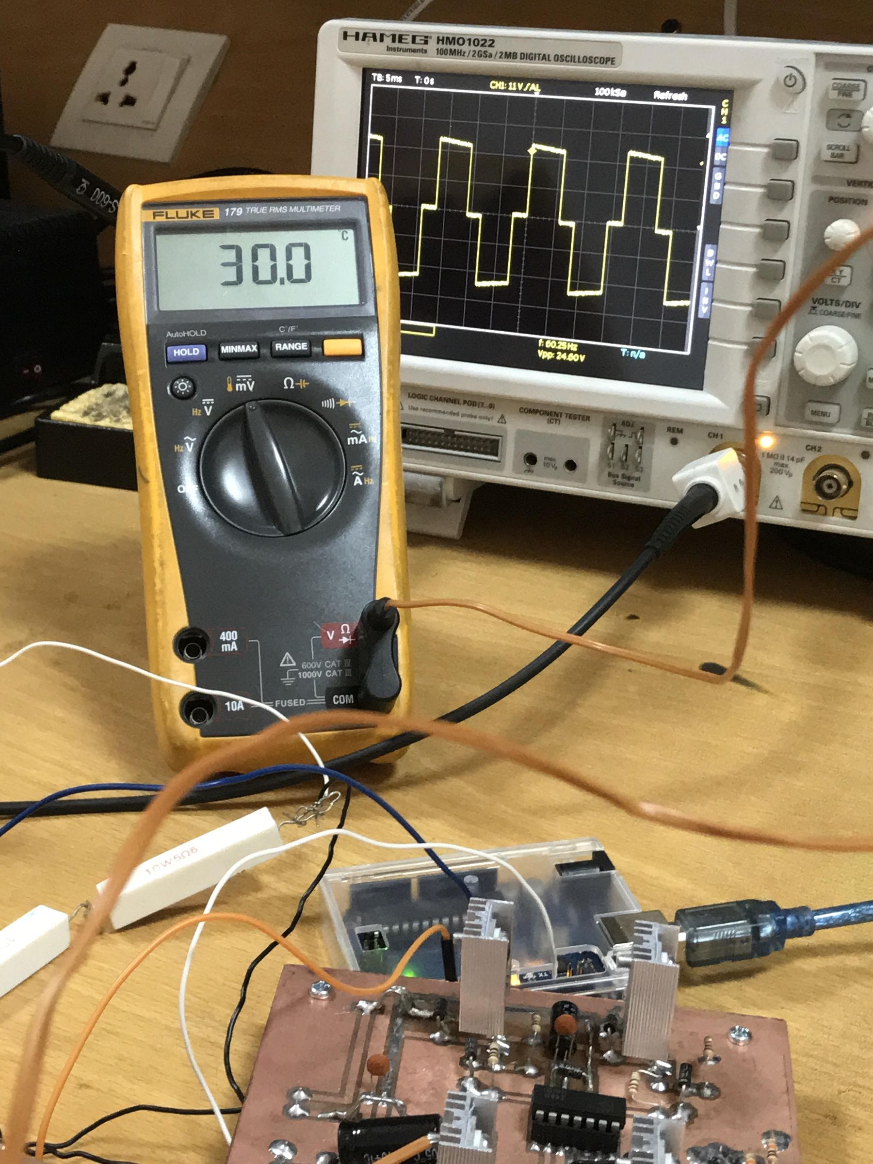 H-Bridge (Quasi-Square Wave Inverter) : 6 Steps (with Pictures ...