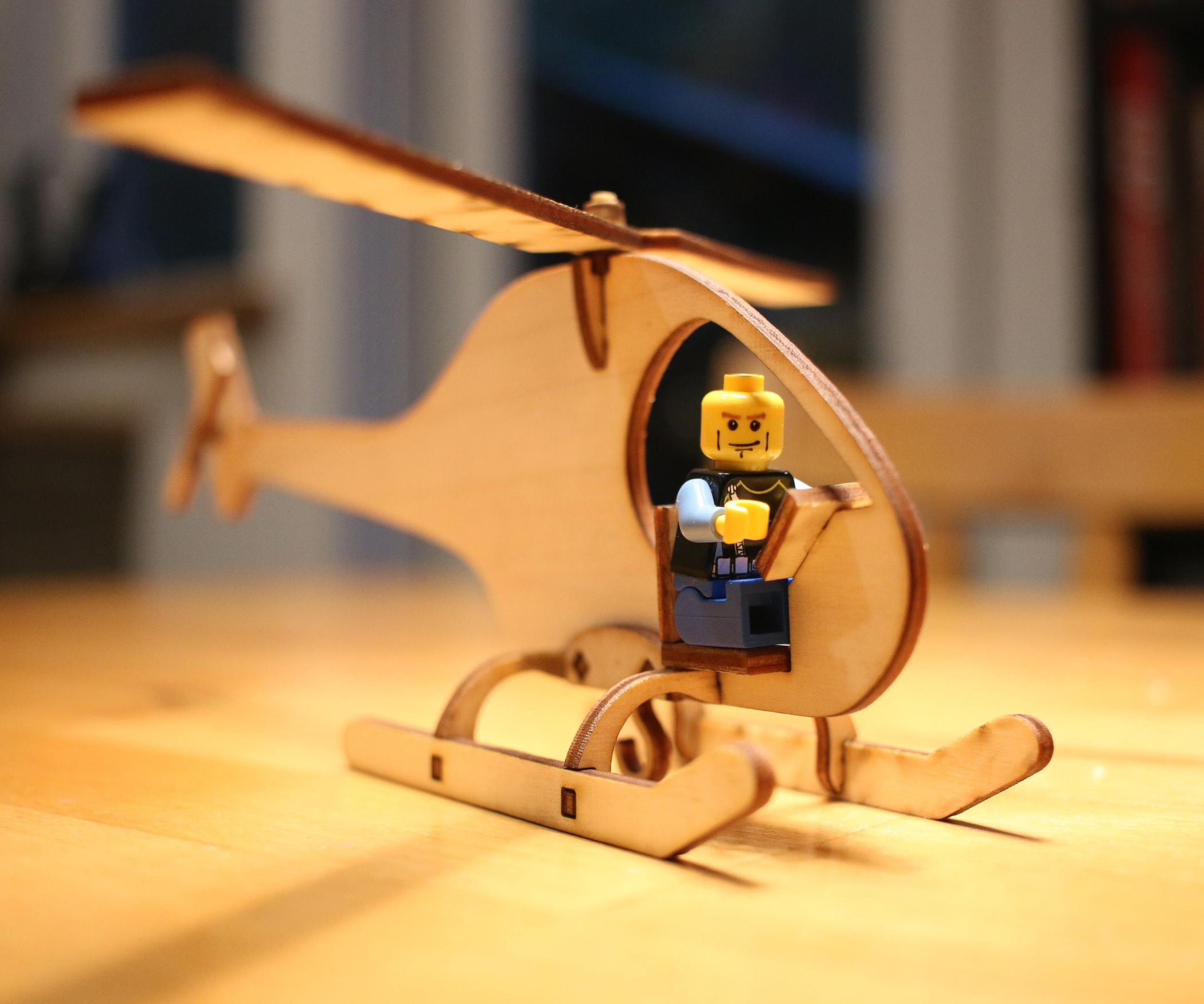 Letter-size Helicopter (fits in an Envelope!) : 17 Steps - Instructables