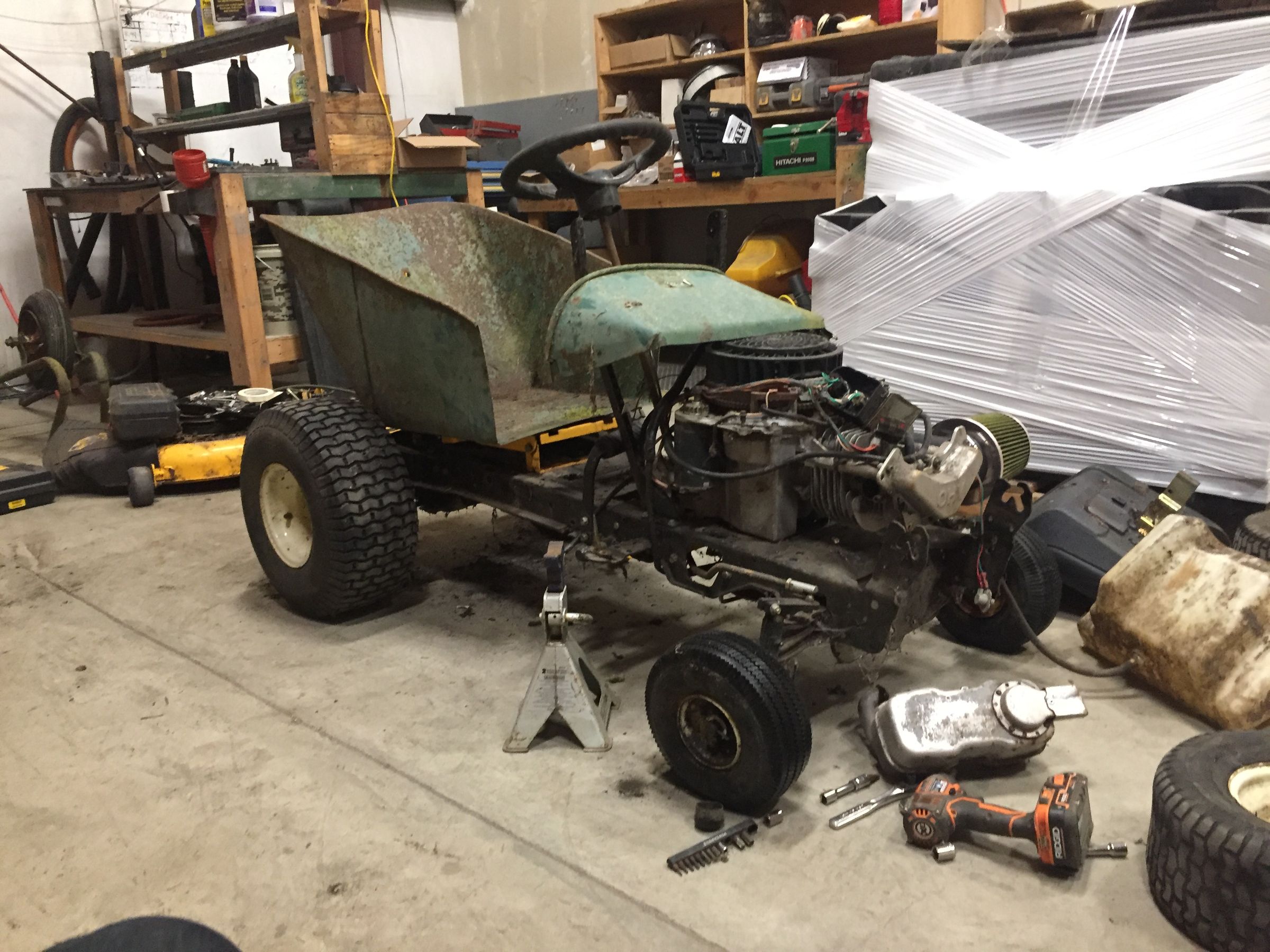 Rat Rod Mower Kart : 10 Steps (with Pictures) - Instructables