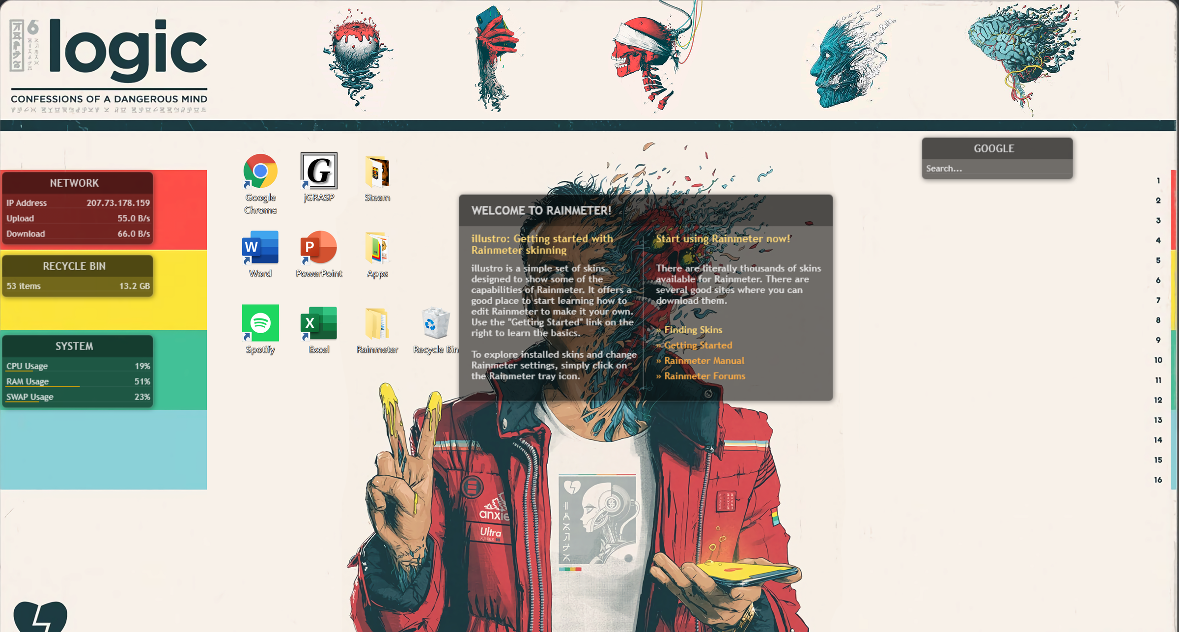 Customize Windows Background With Rainmeter : 7 Steps - Instructables
