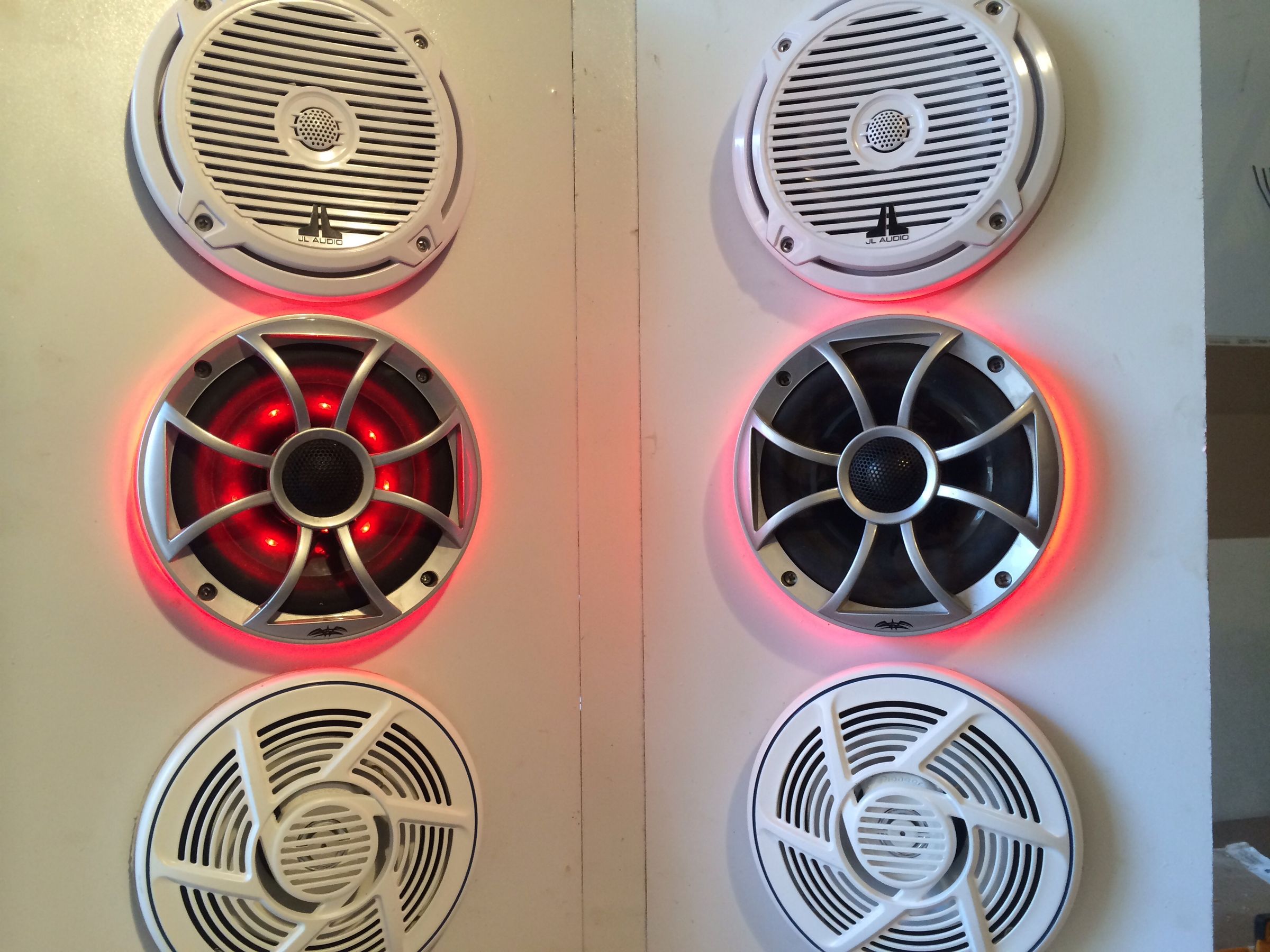 RGB LED Speaker Ring Install Wetsounds Xs-65 Xs-650 : 11 Steps (with ...