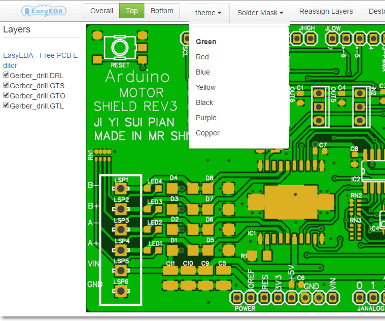 Using EasyEDA Free Gerber Viewer to Visualize Your PCB Designs : 10 ...