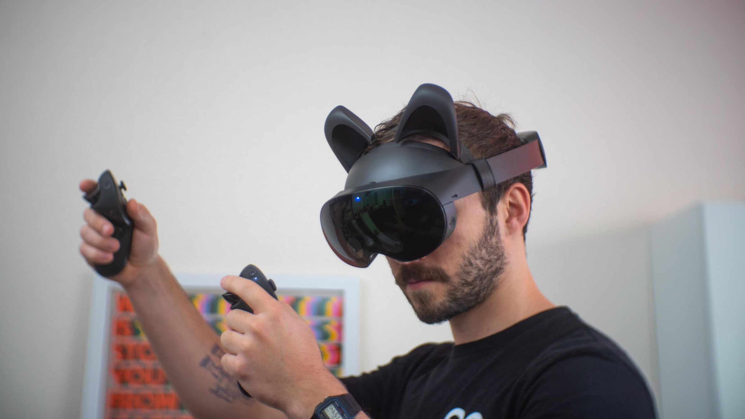 Meta Quest Pro Ears (Use for the Partial Light Blockers) : 4 Steps ...