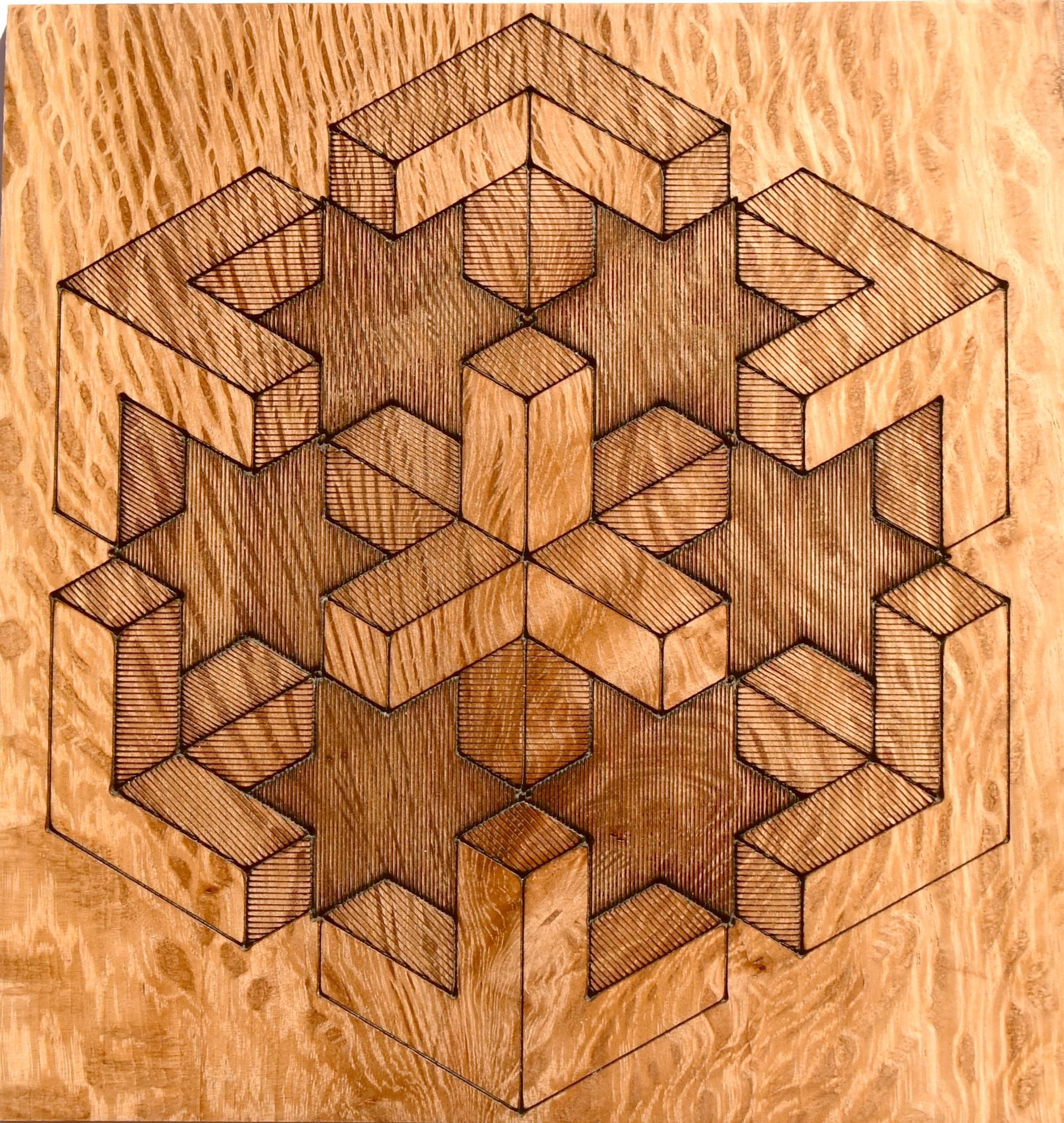 3d Optical Illusion Wood Art : 3 Steps (with Pictures) - Instructables