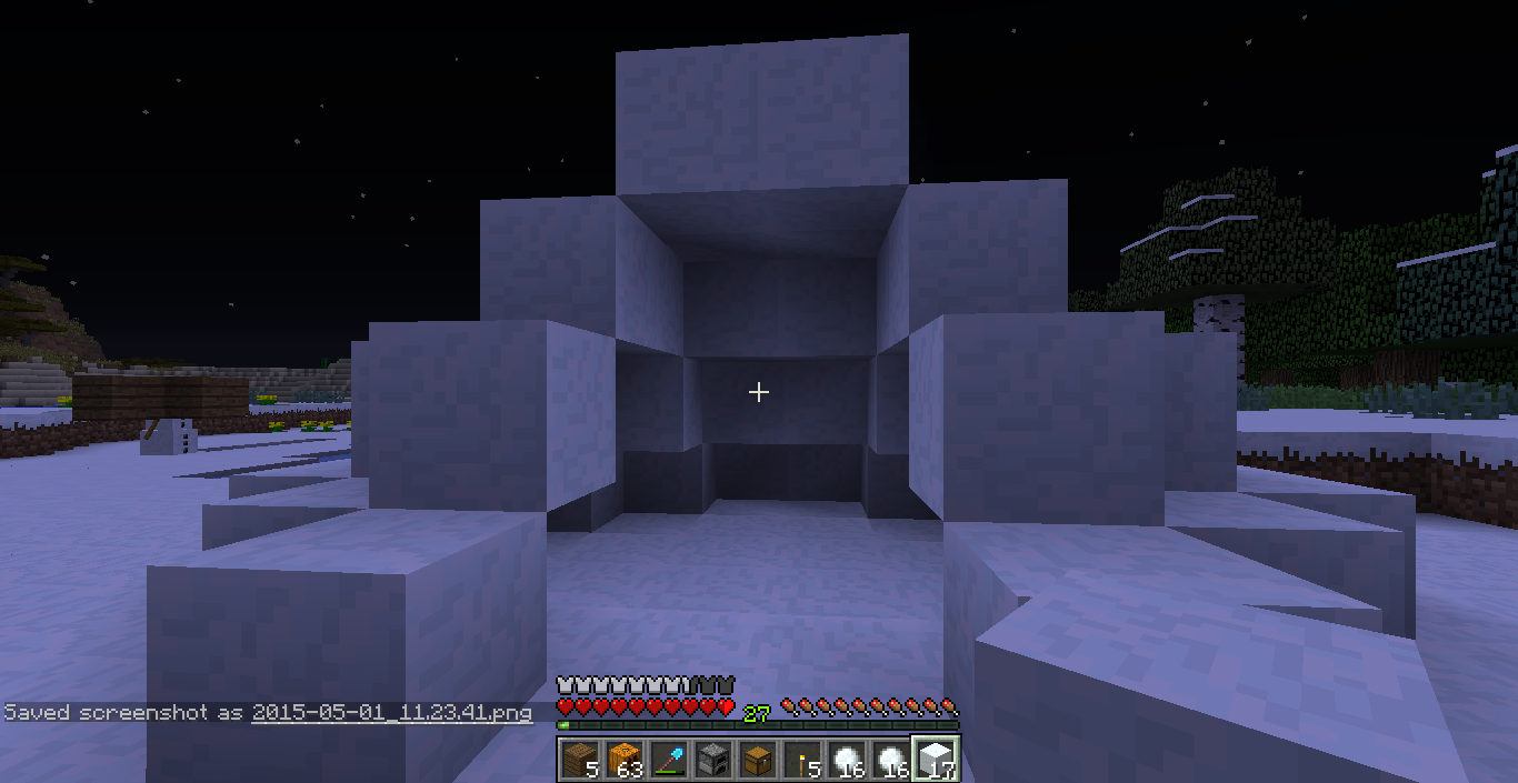 Build an Igloo From Scratch in Minecraft : 3 Steps - Instructables