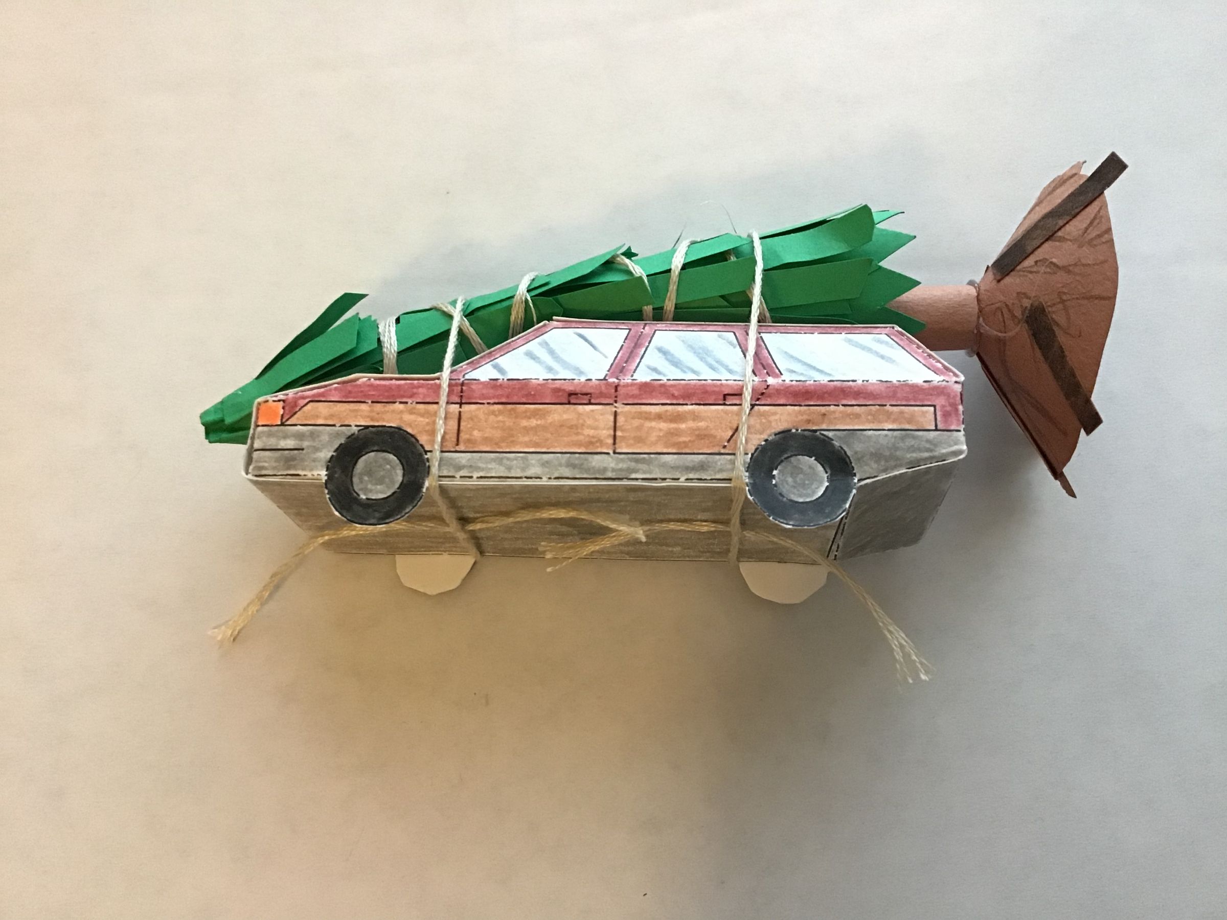 Christmas Vacation Papercraft Station Wagon : 22 Steps (with Pictures ...