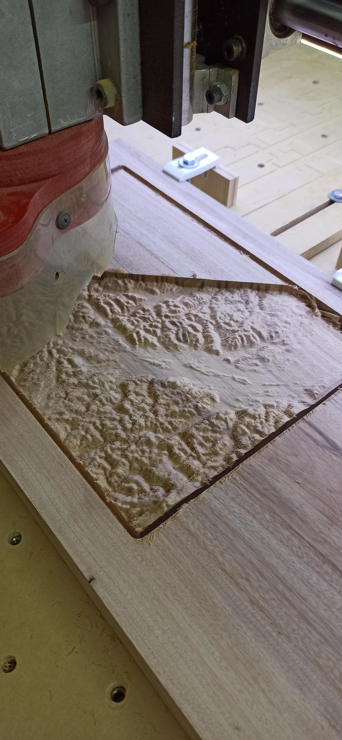 CNC Carved and Laser Engraved Topographic Map : 8 Steps (with Pictures ...