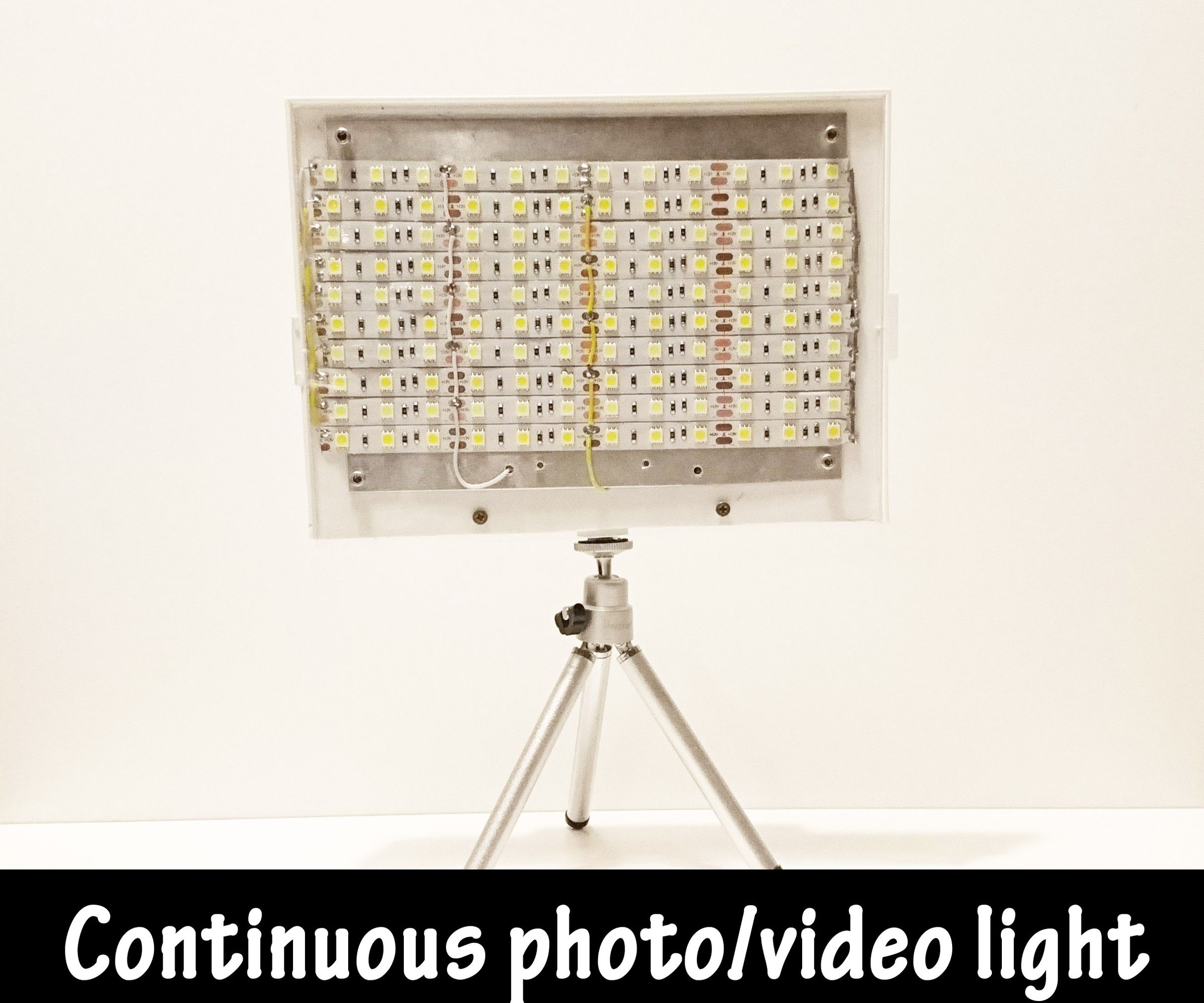 Warm/Cold Adjustable Continuous Lighting : 5 Steps (with Pictures ...