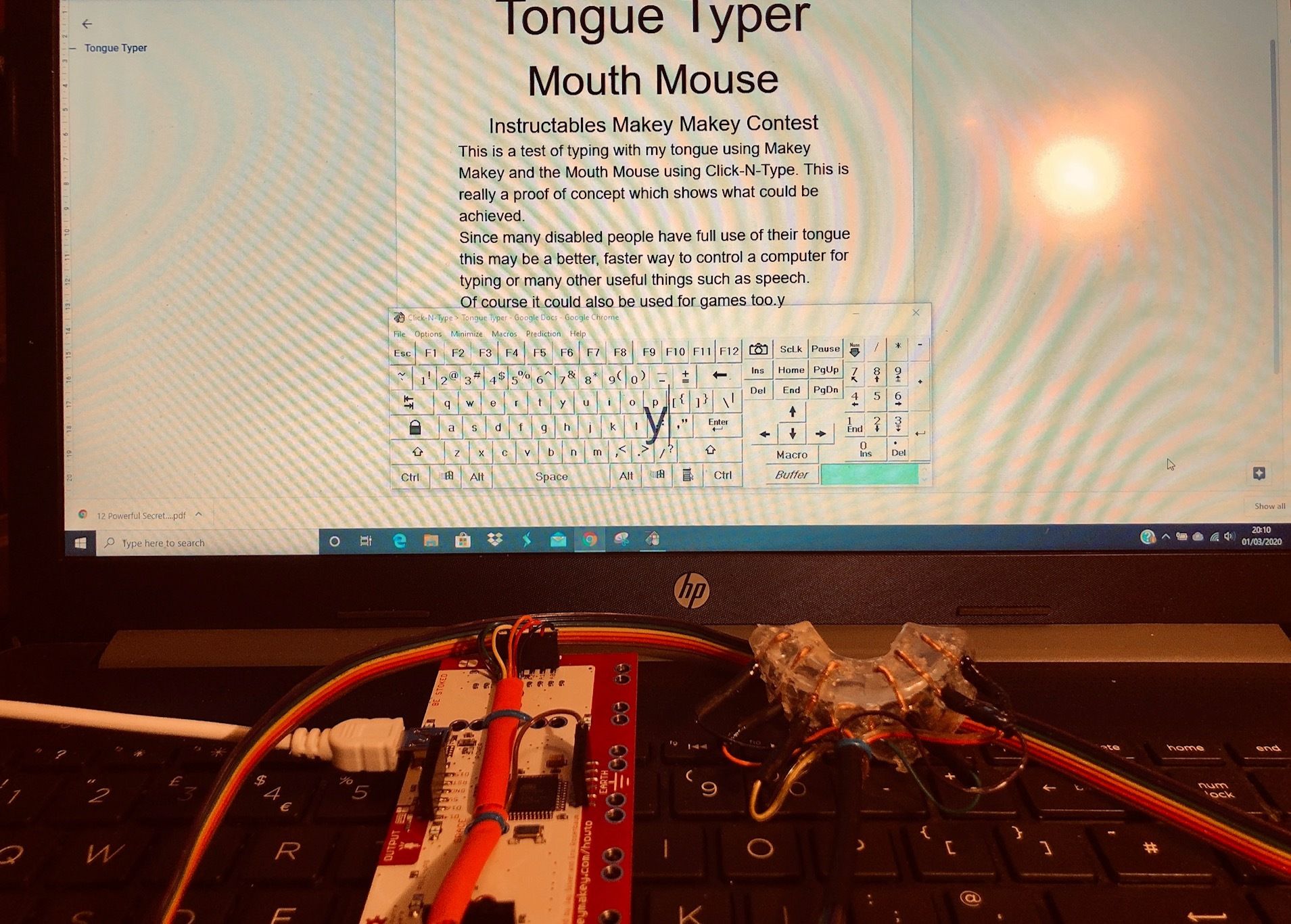 Tongue Typing With a Mouth Mouse : 11 Steps (with Pictures) - Instructables
