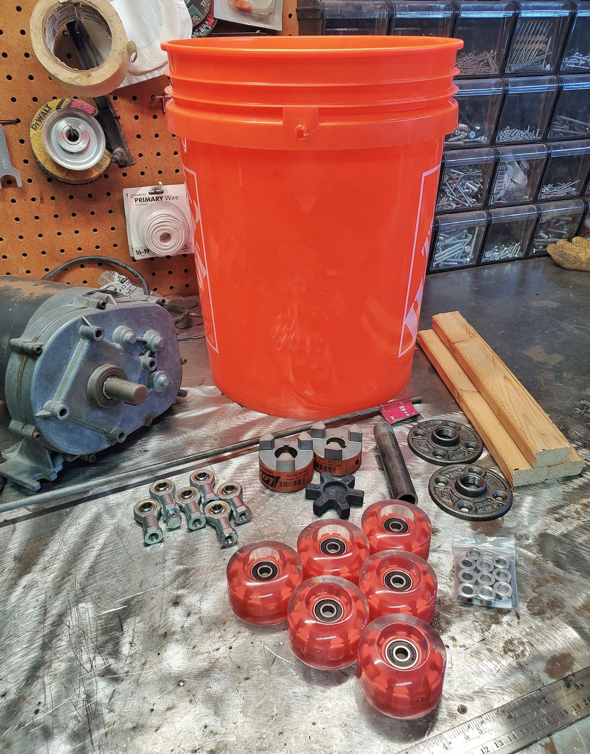 Metal Parts Tumbler Polisher/Rust Remover/Deburring : 7 Steps (with ...