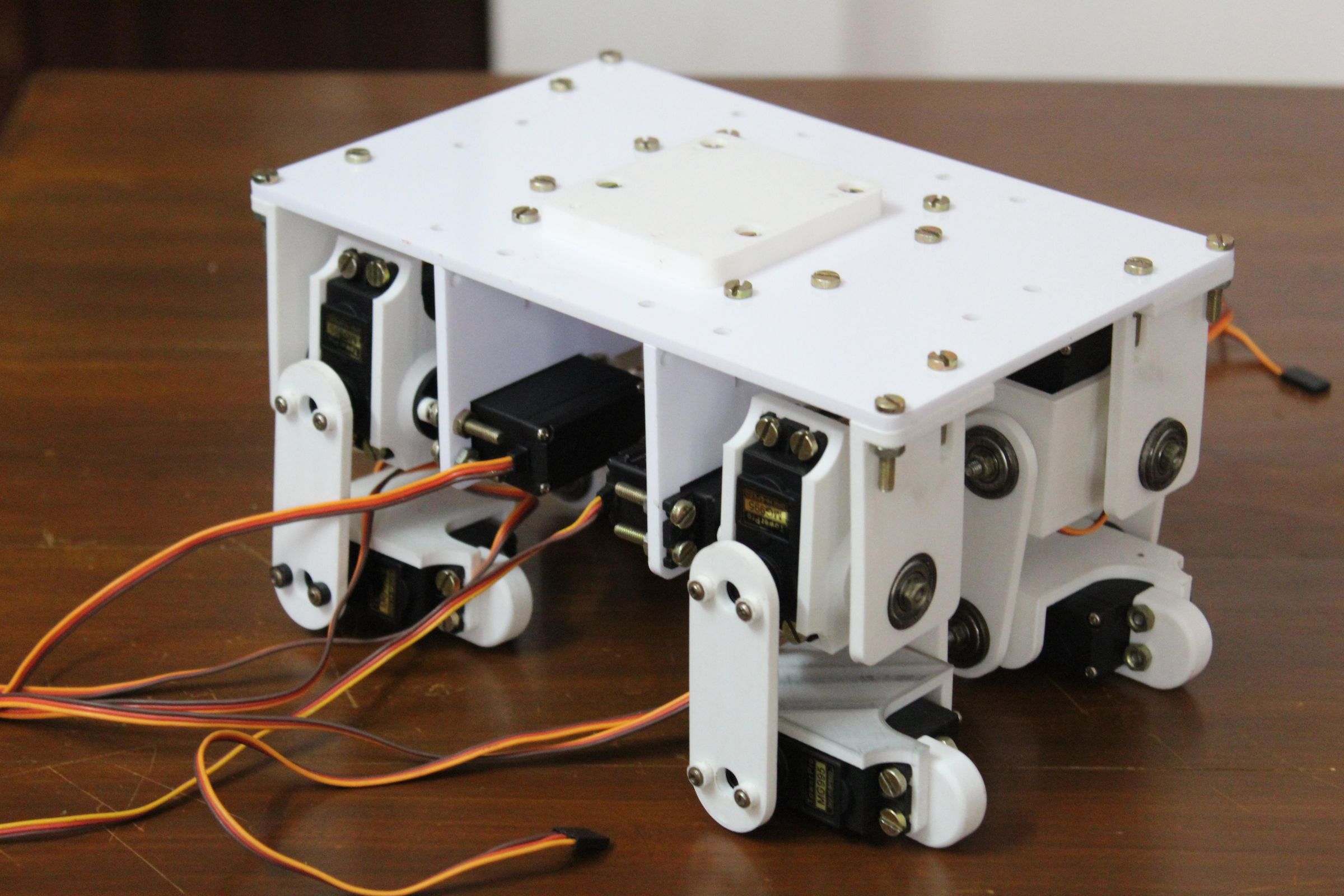 3D Printed Arduino Powered Quadruped Robot : 13 Steps (with Pictures ...