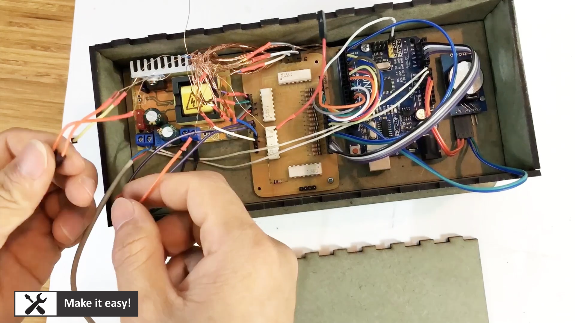 Make Nixie Clock With Arduino in MDF Wood Case : 11 Steps (with ...