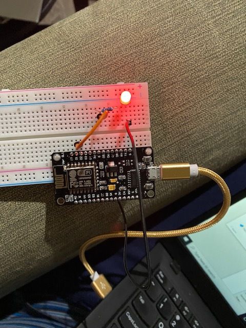 NodeMCU Basic Project-Blink a LED - Instructables