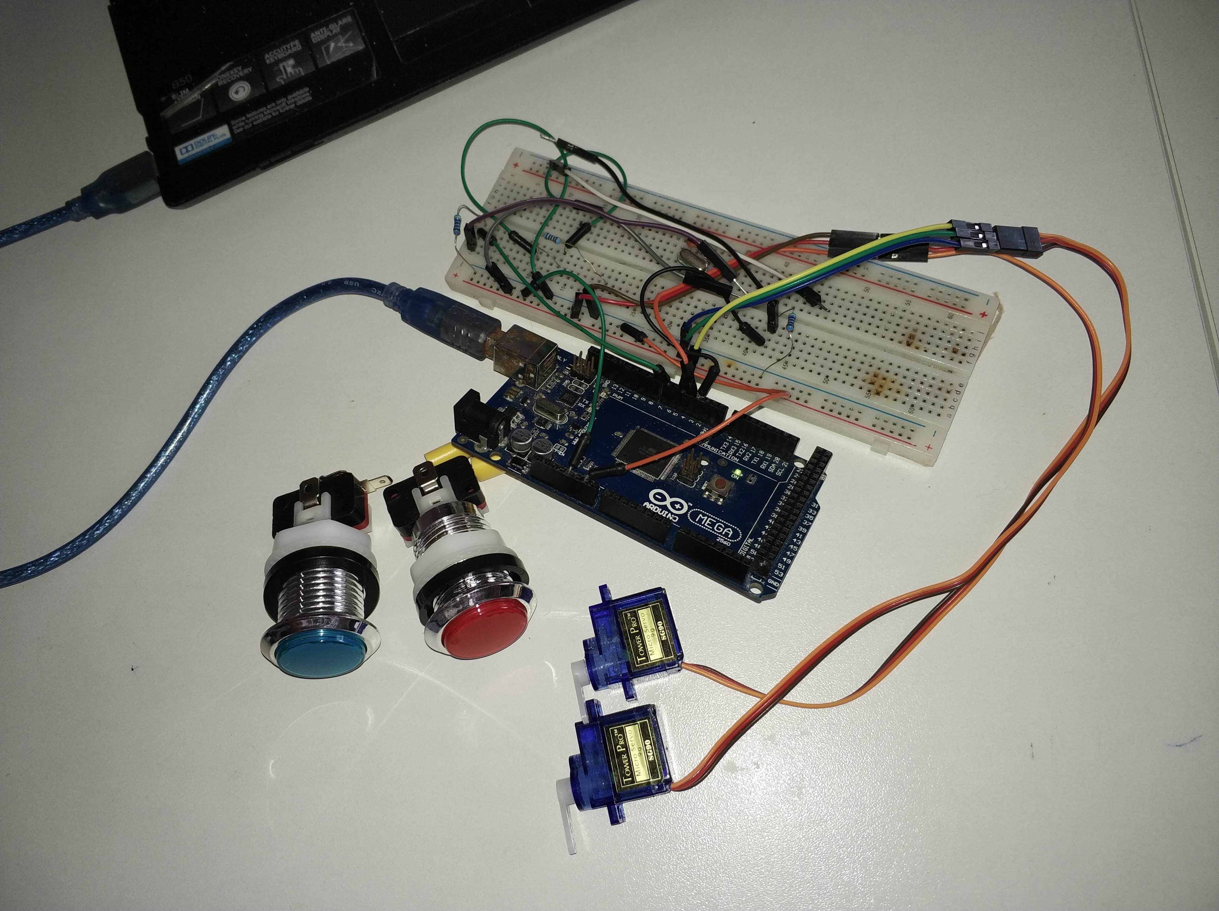Space Race: Simple Arduino Clicker Game to Make With the Kids : 7 Steps ...