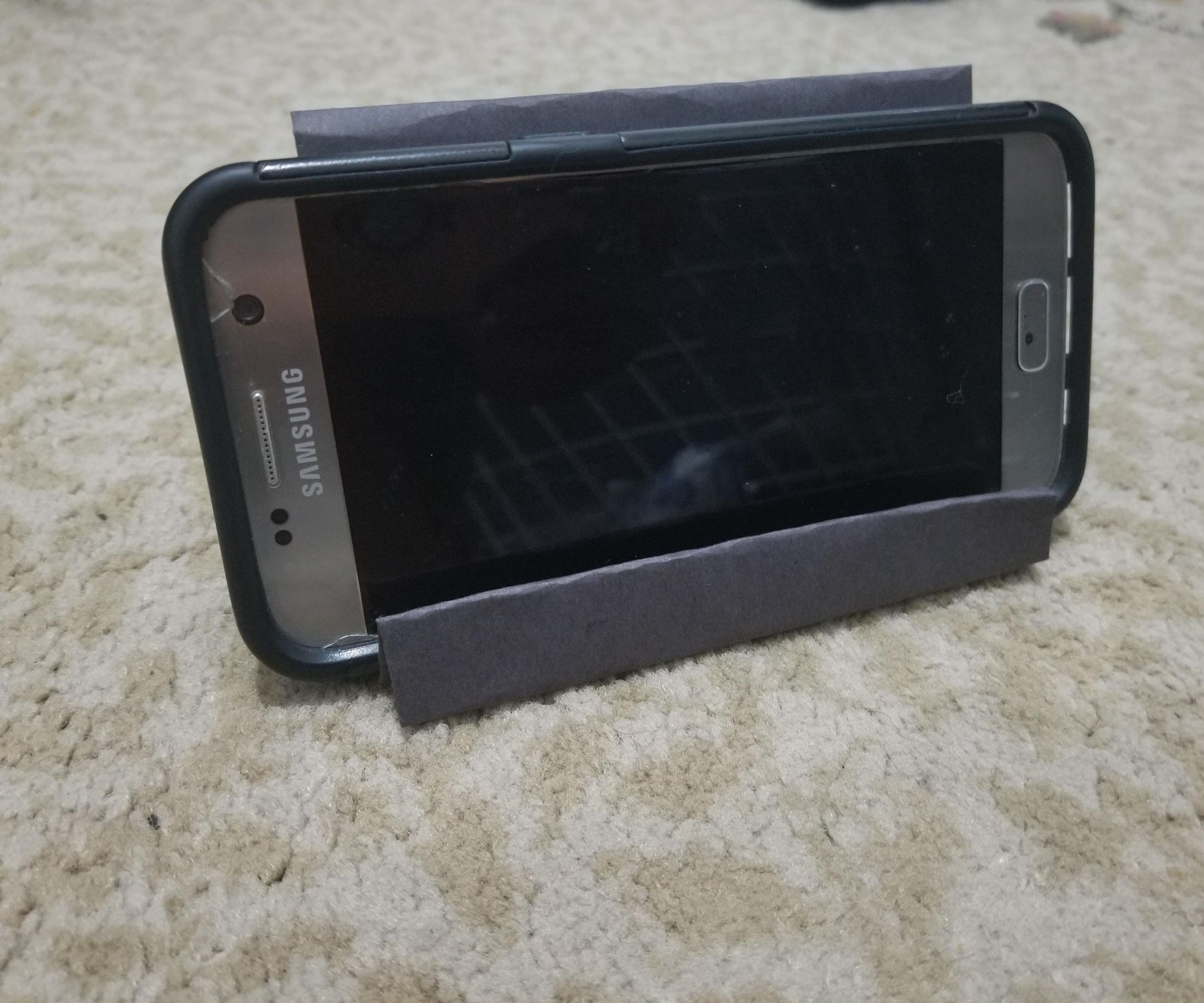 Paper Phone Stand : 3 Steps - Instructables