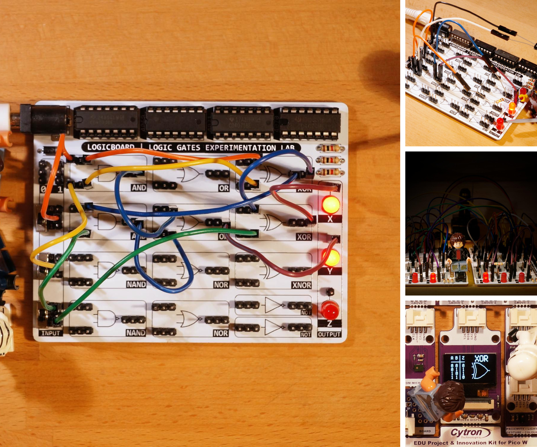 Logic Gate Boards - Instructables