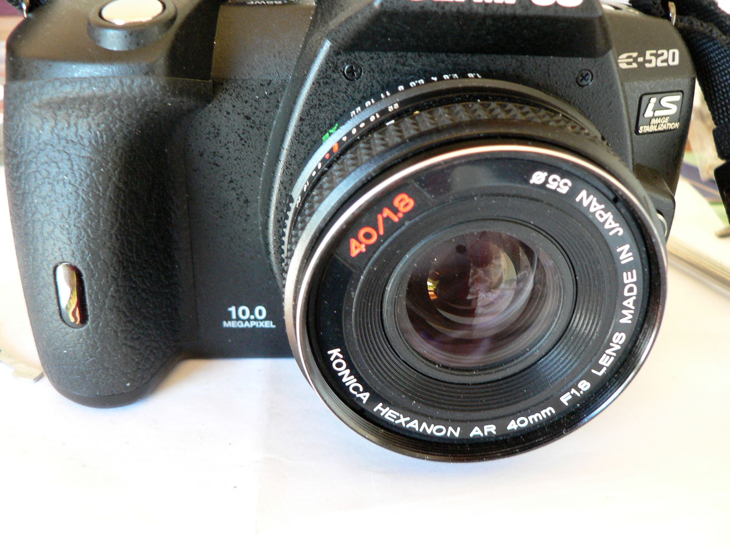 Converting Konica AR Lenses to Olympus DSLR - Instructables