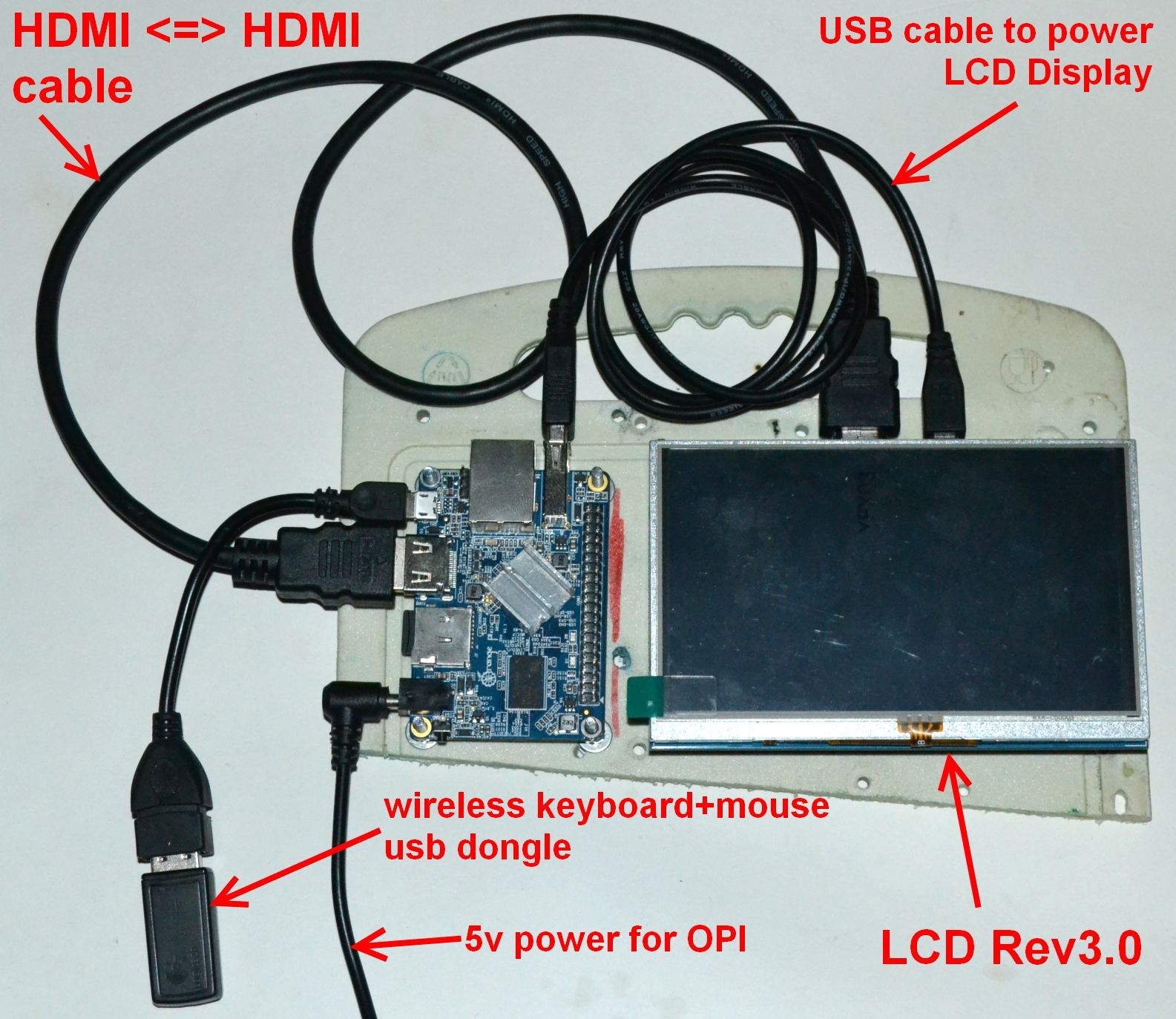 Orange PI HowTo: Set It Up to Use With a 5" HDMI TFT LCD Display : 8 ...