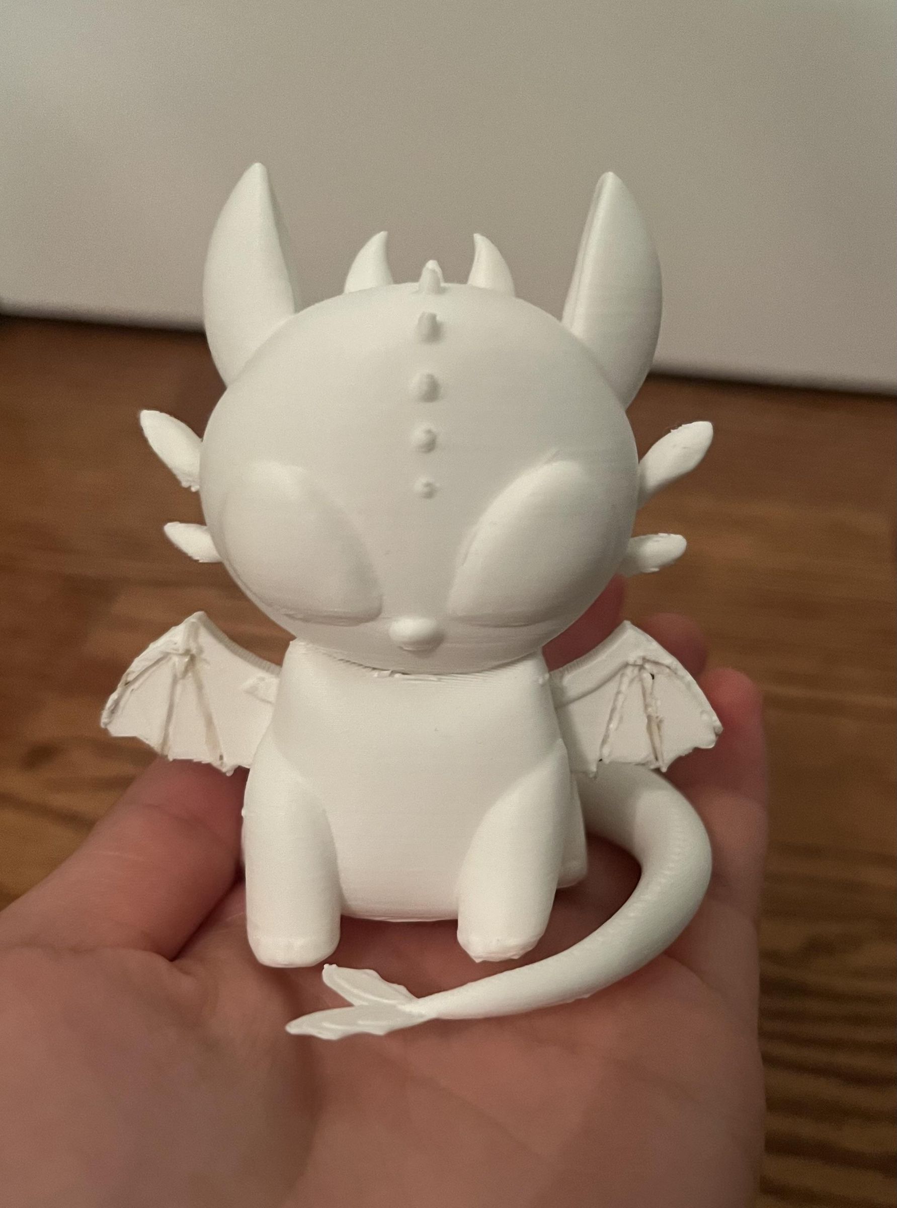 Cute Toothless Dragon 3d Printed Figure : 16 Steps (with Pictures ...