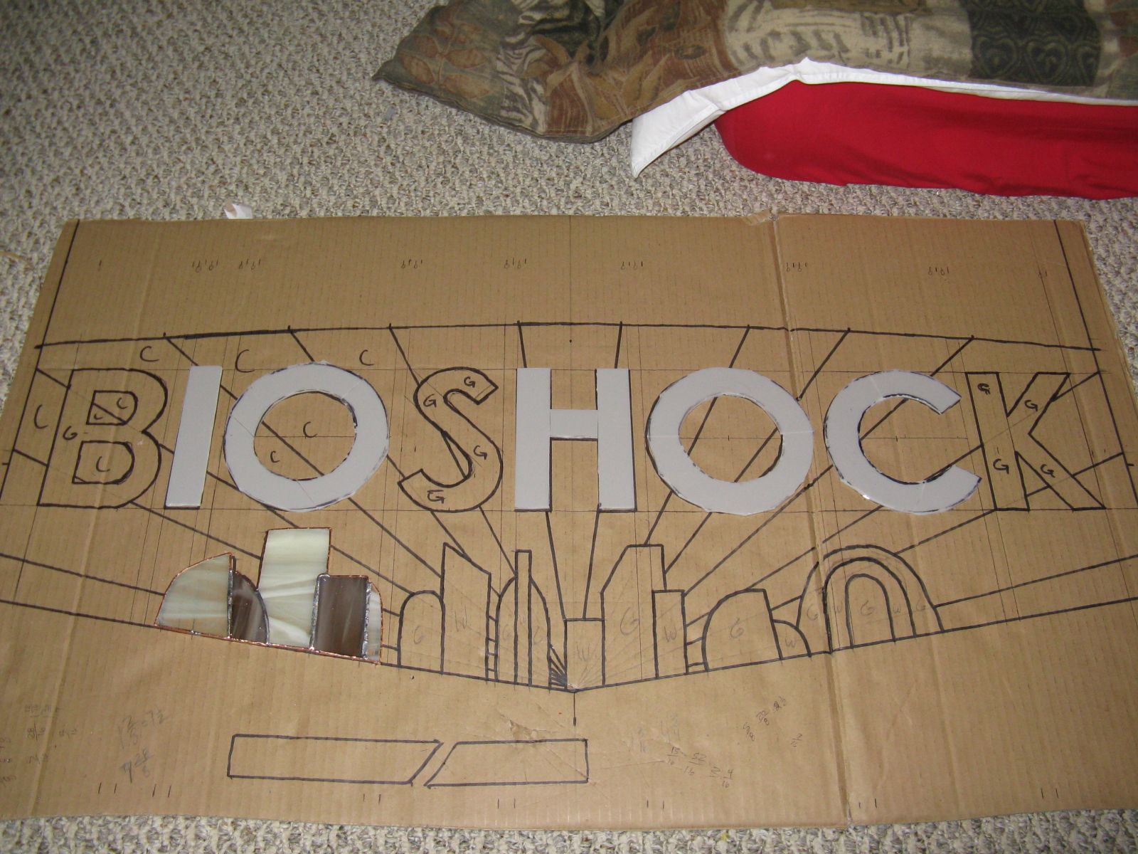 Bioshock Stained Glass Logo : 13 Steps (with Pictures) - Instructables